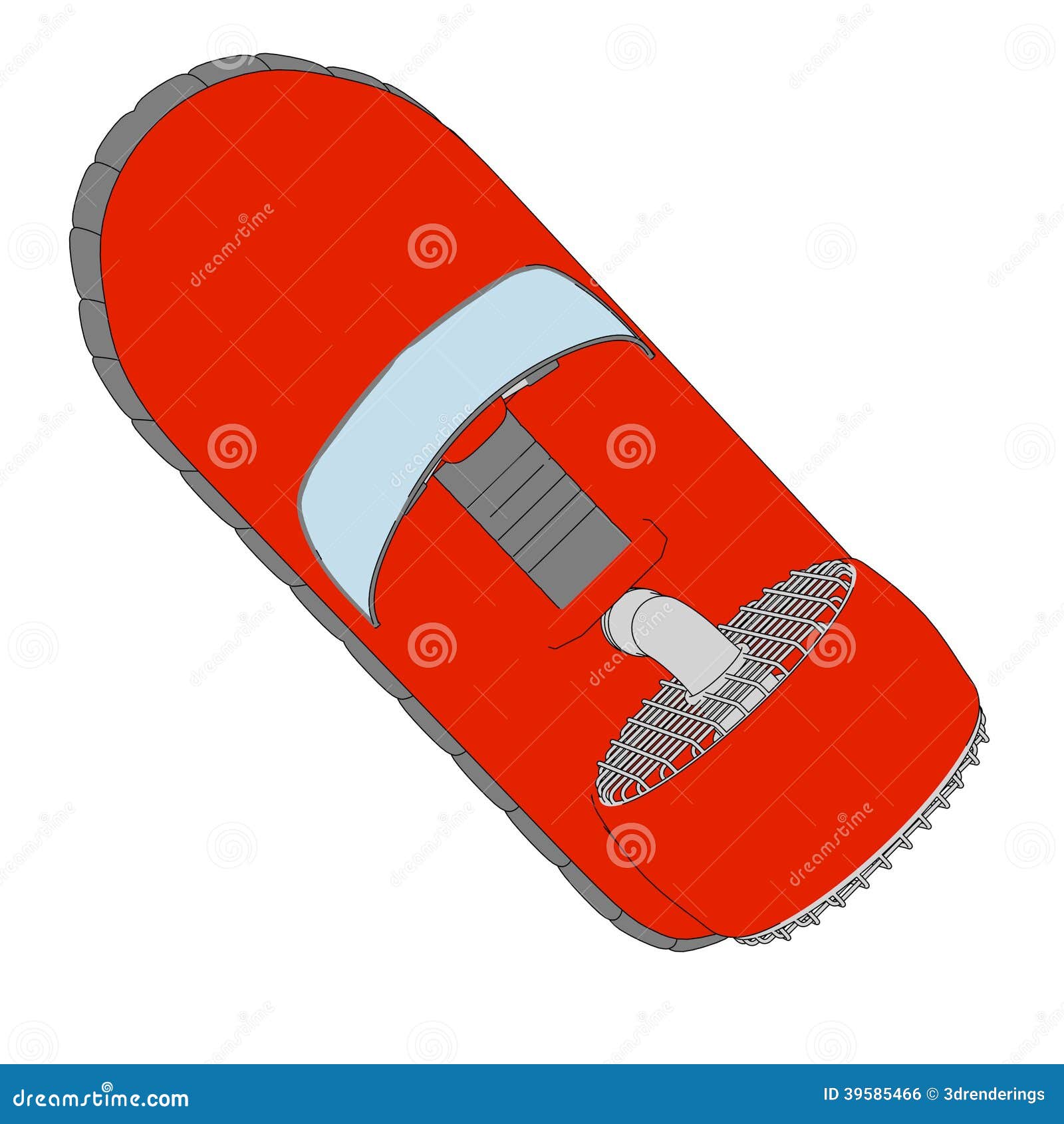 Image of hover craft stock illustration. Illustration of transport ...