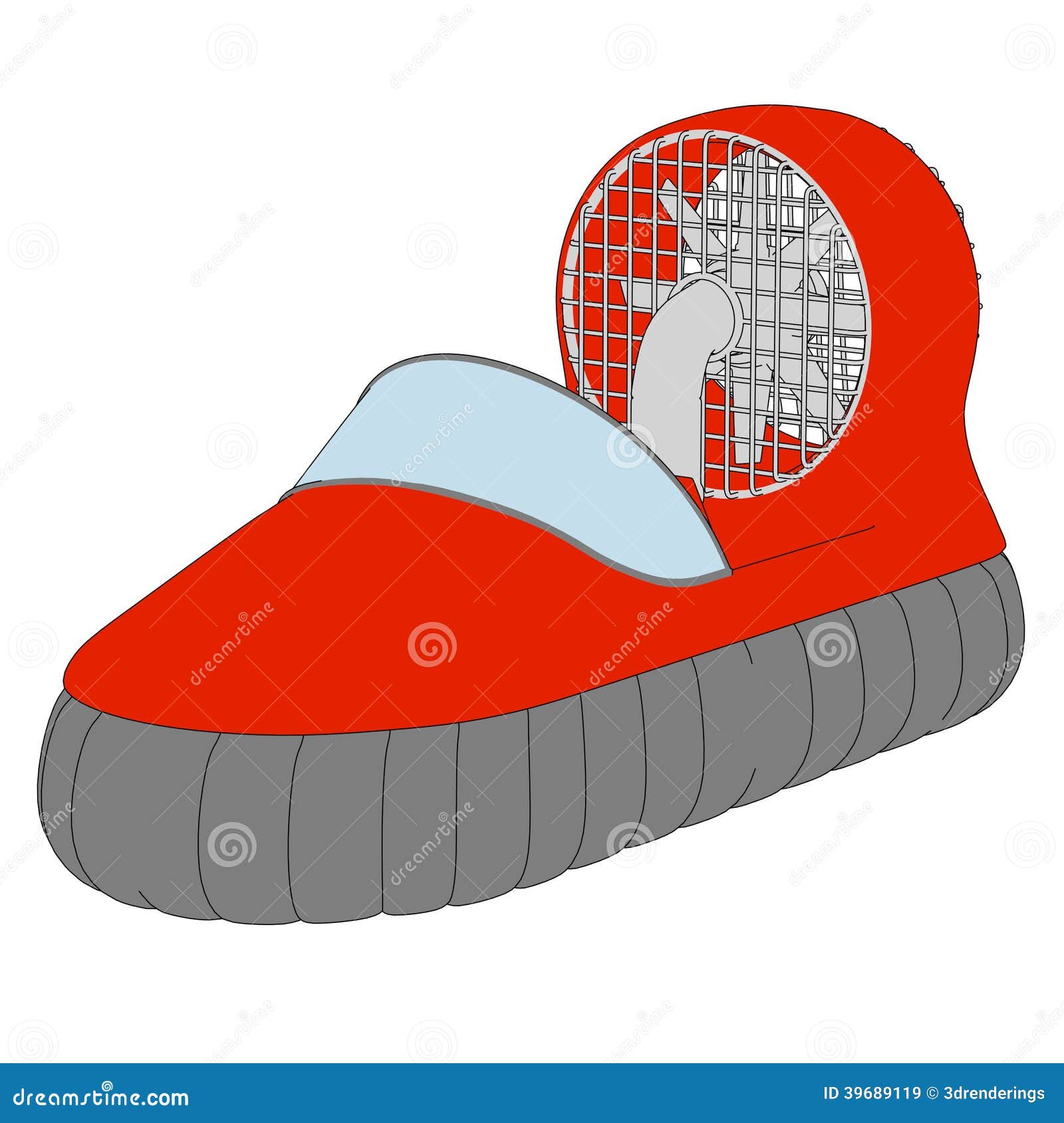 Image of hover craft stock illustration. Illustration of graphics ...