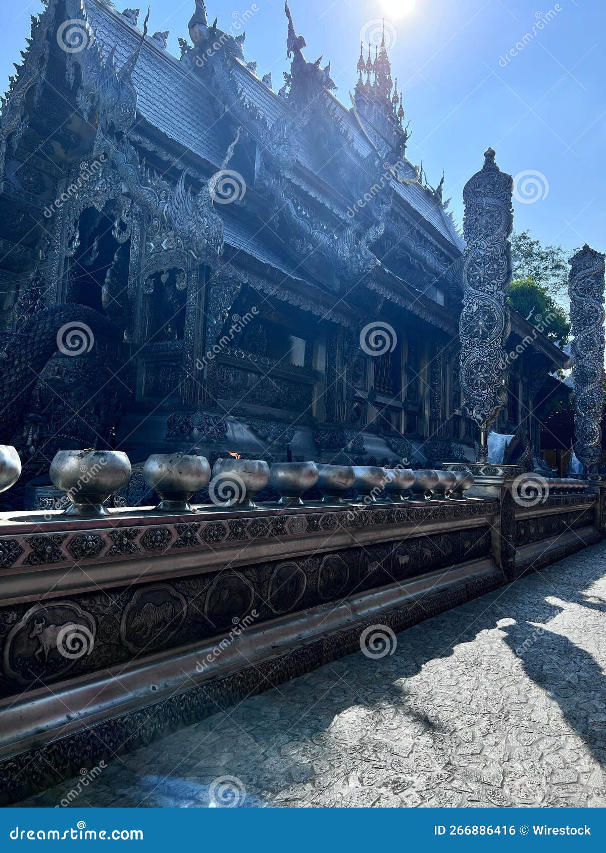 Image of a Huge Temple Under the Sunlight. Stock Photo - Image of huge ...