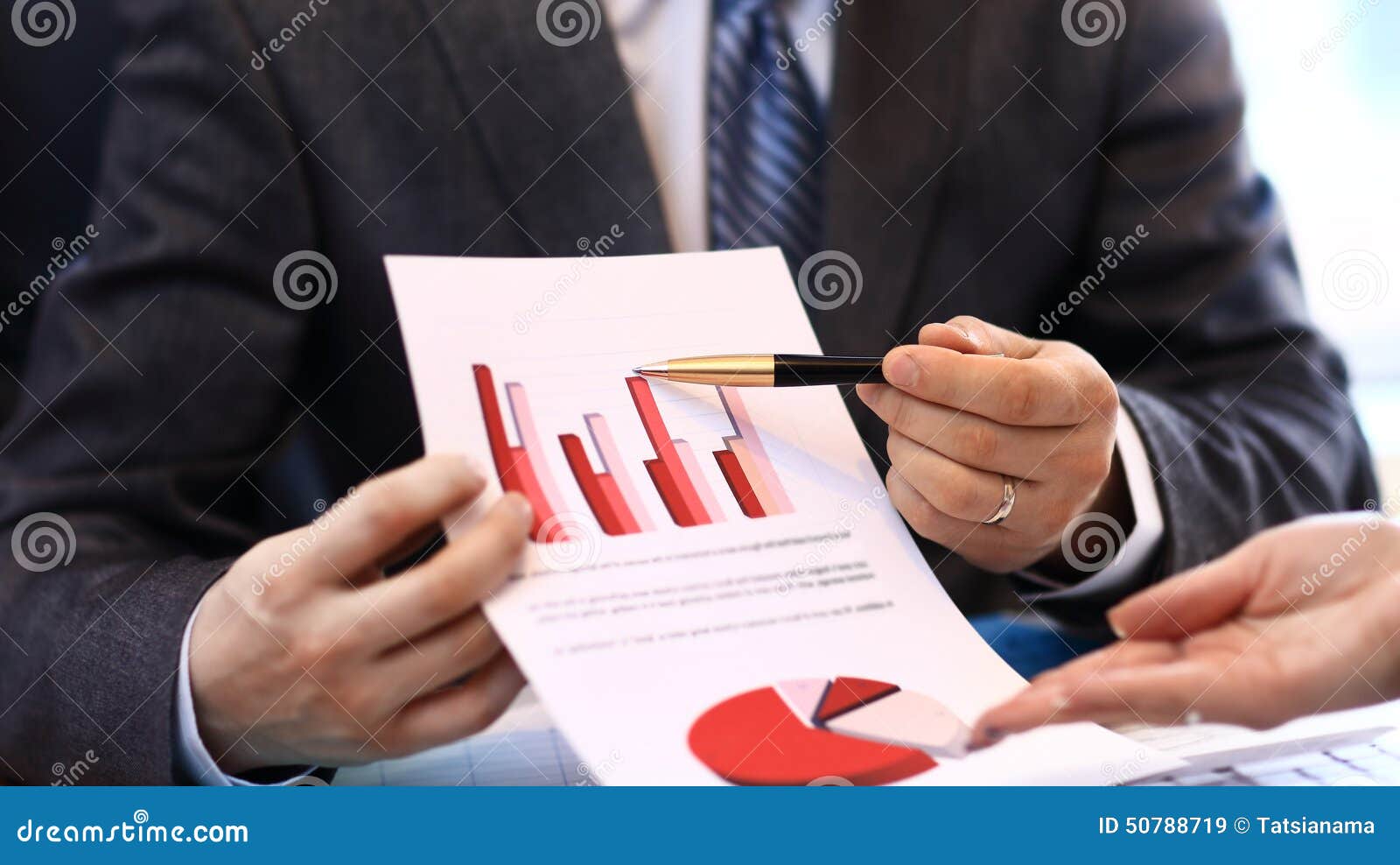 Image of Human Hand Pointing at Paper Stock Image - Image of ...