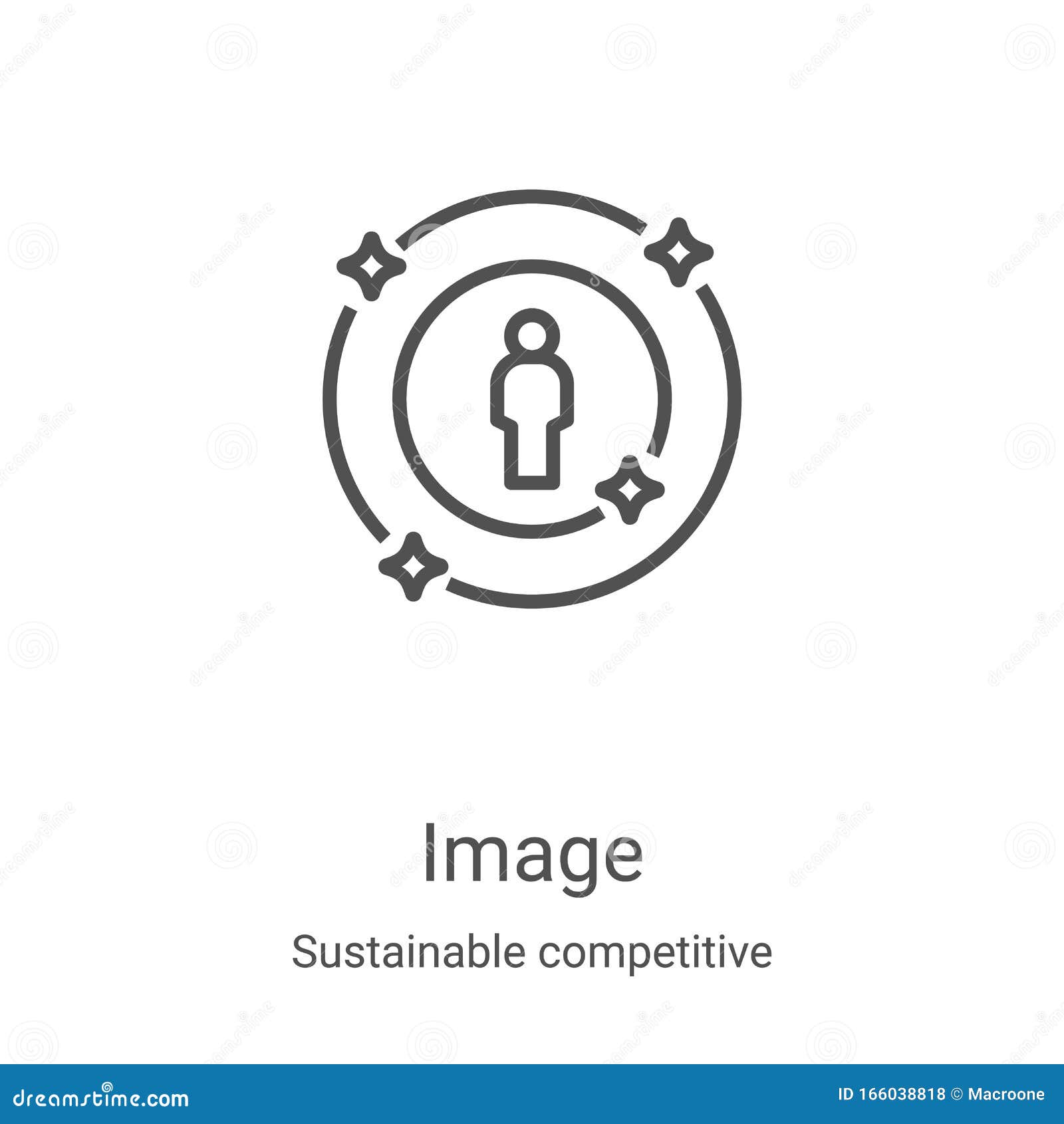 Linear Competitive Icon From Ethics Outline Collection. Thin Line ...