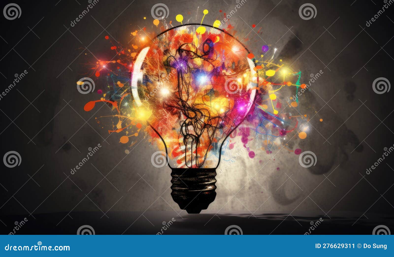 Image of an idea stock illustration. Illustration of bright - 276629311