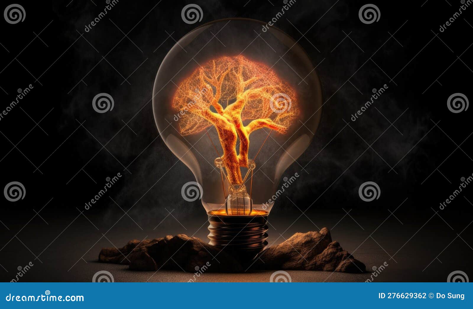 Image of an idea stock illustration. Illustration of motivation - 276629362