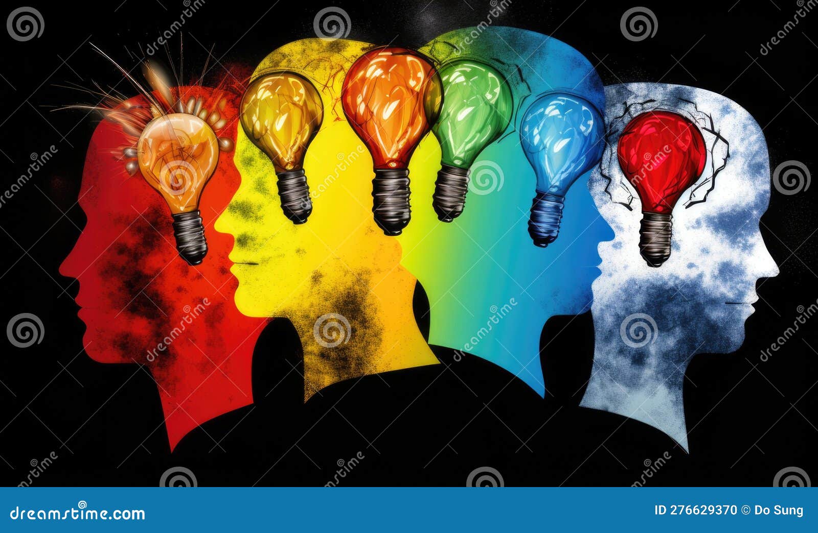 Image of an idea stock illustration. Illustration of metaphor - 276629370