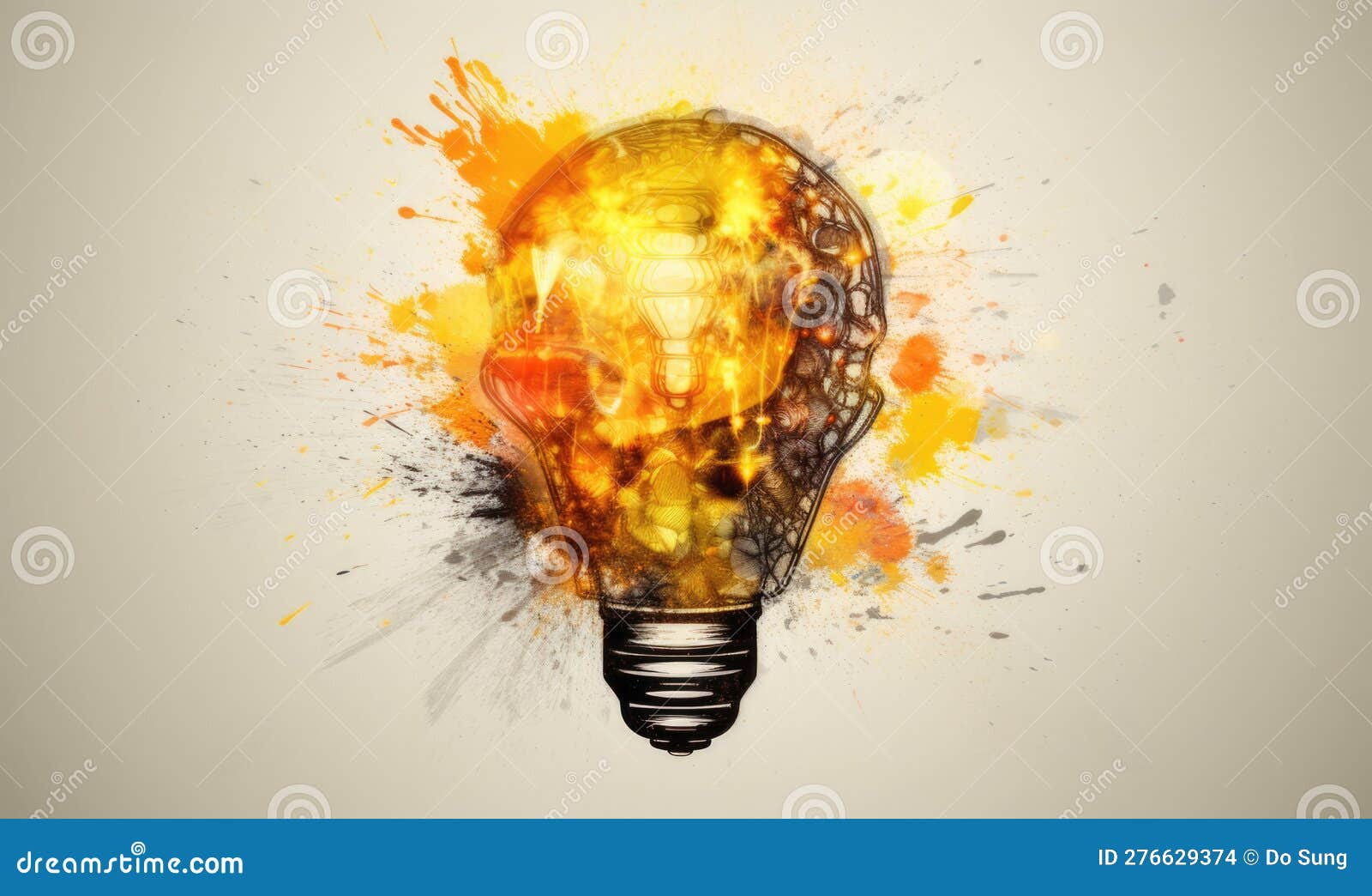 Image of an idea stock illustration. Illustration of innovation - 276629374