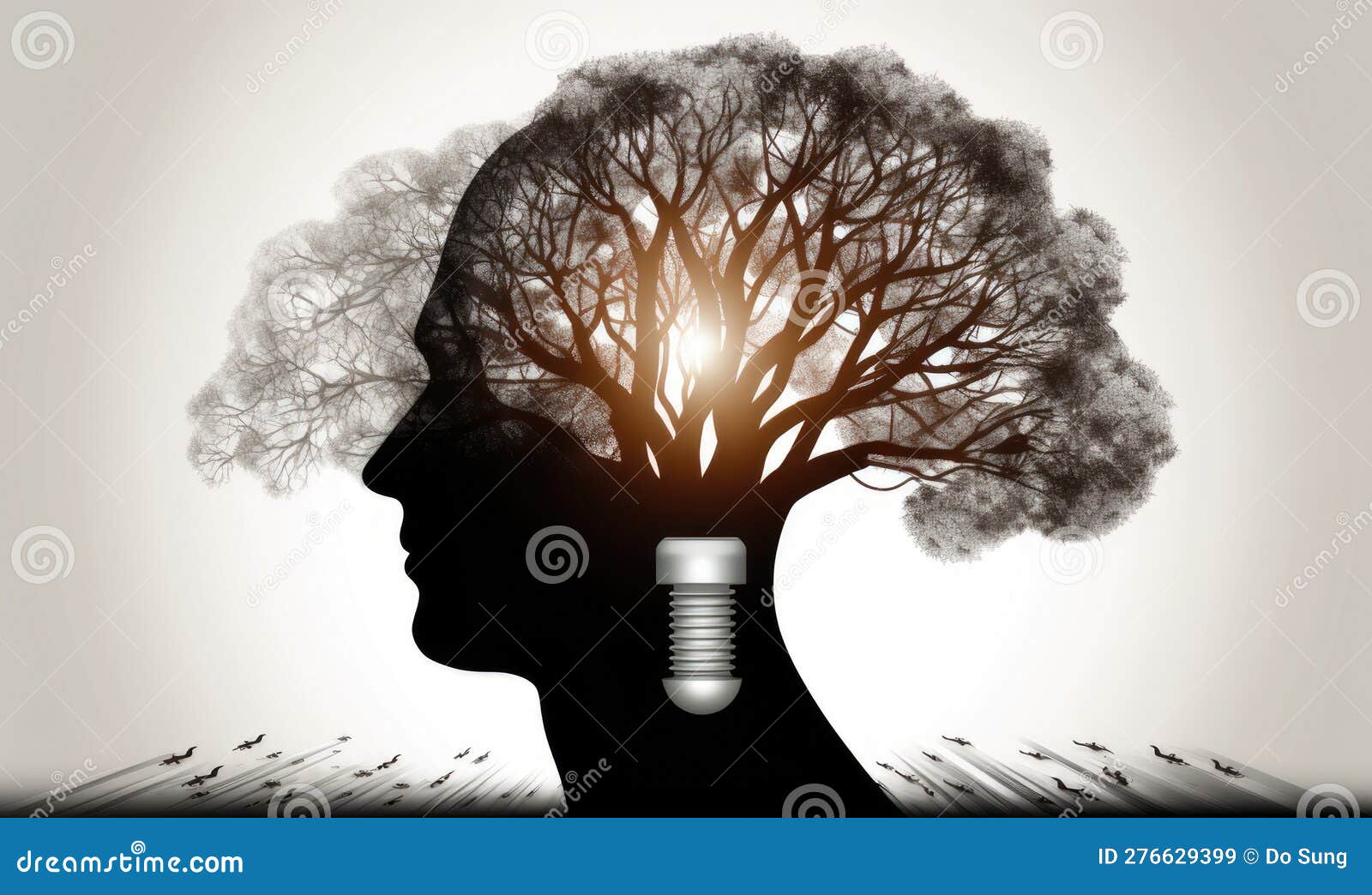 Image of an idea stock illustration. Illustration of intellectual ...