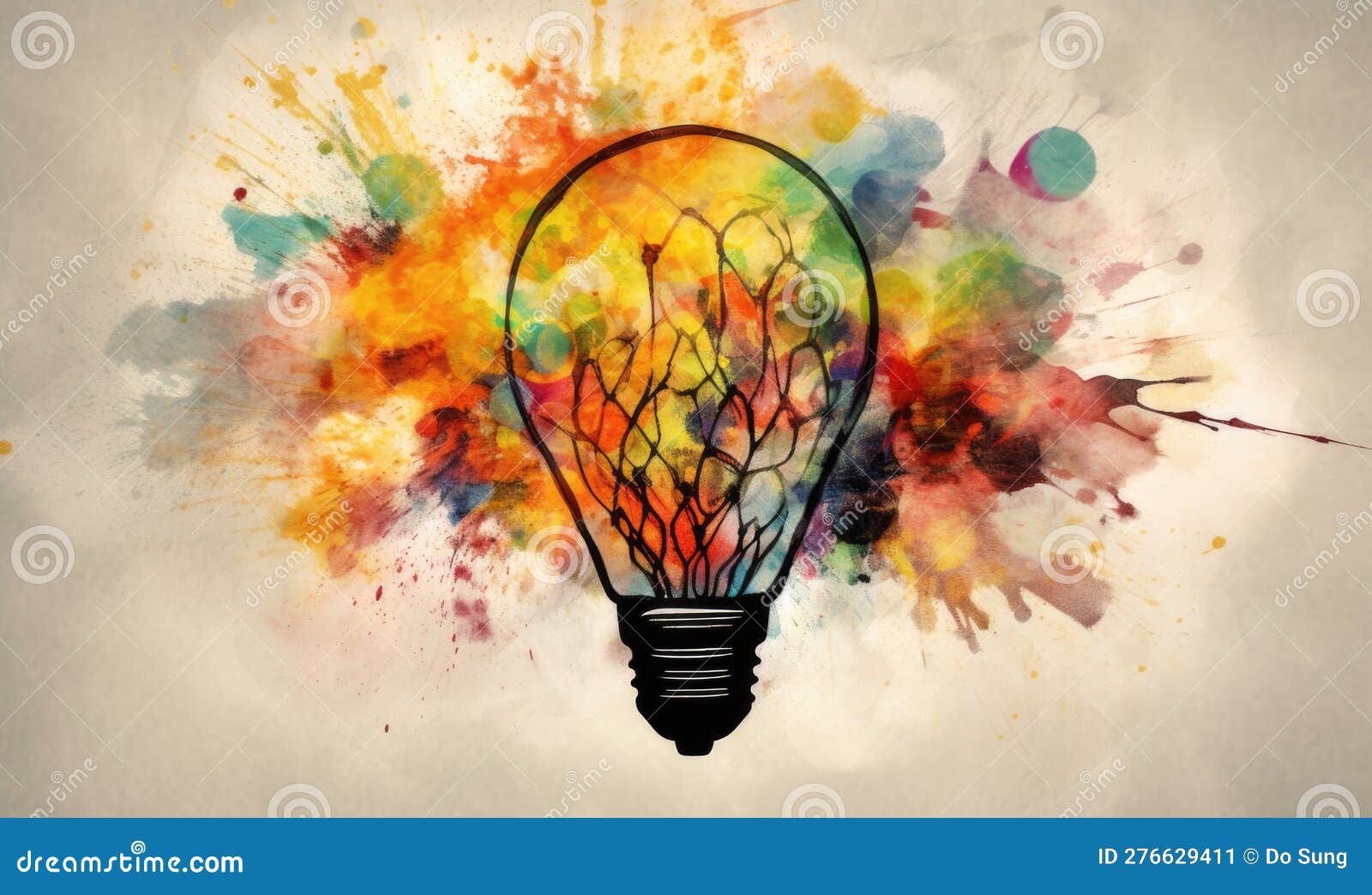 Image of an idea stock illustration. Illustration of inspiration ...