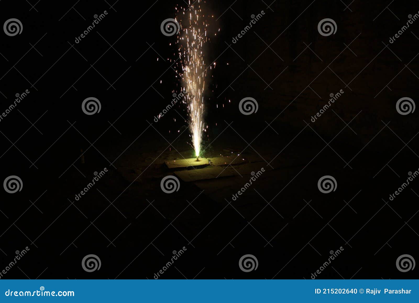Indian Fire Crakers on Diwali for Celebrations Stock Photo - Image of ...