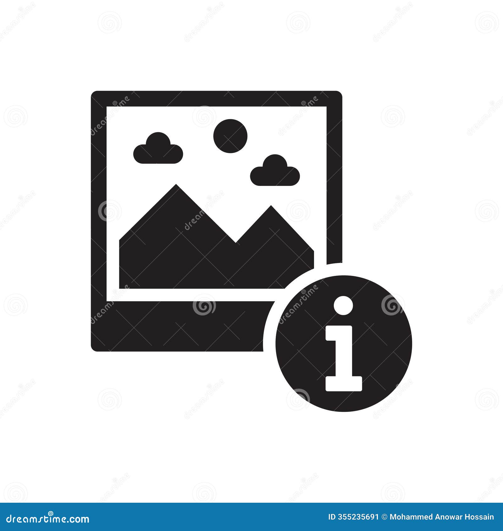 Image Information Icon - Photo Information Icon - Picture Information ...