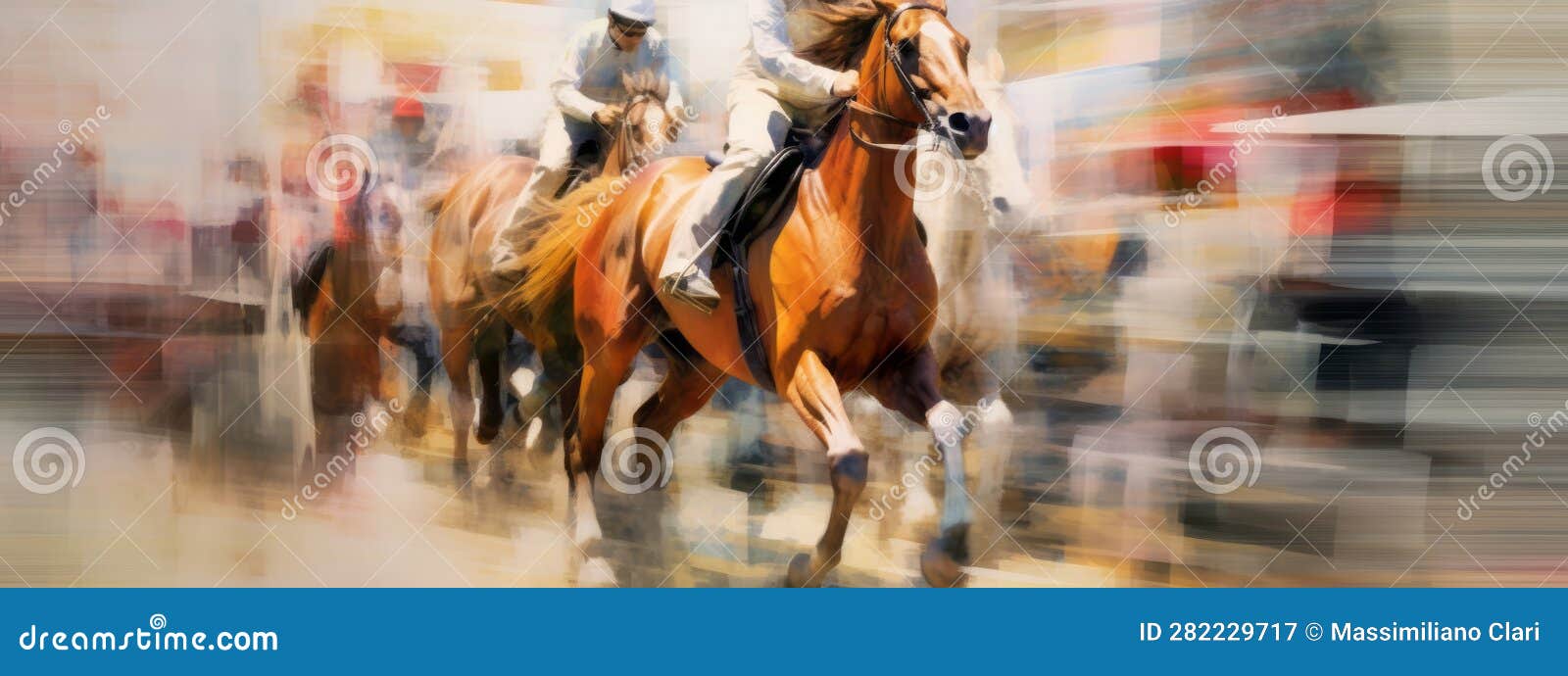 An Image with Intentional Motion Blur, Depicting Movement and Action ...