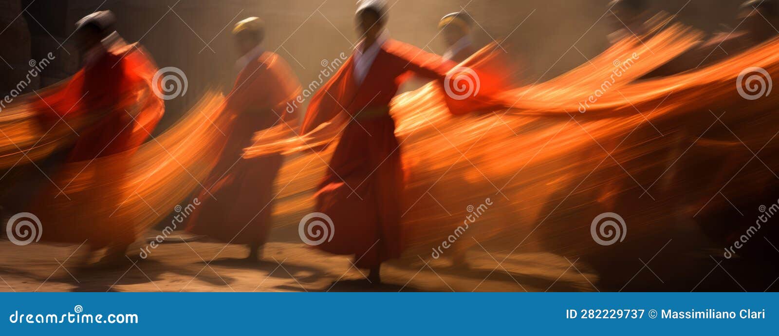 An Image with Intentional Motion Blur, Depicting Movement and Action ...