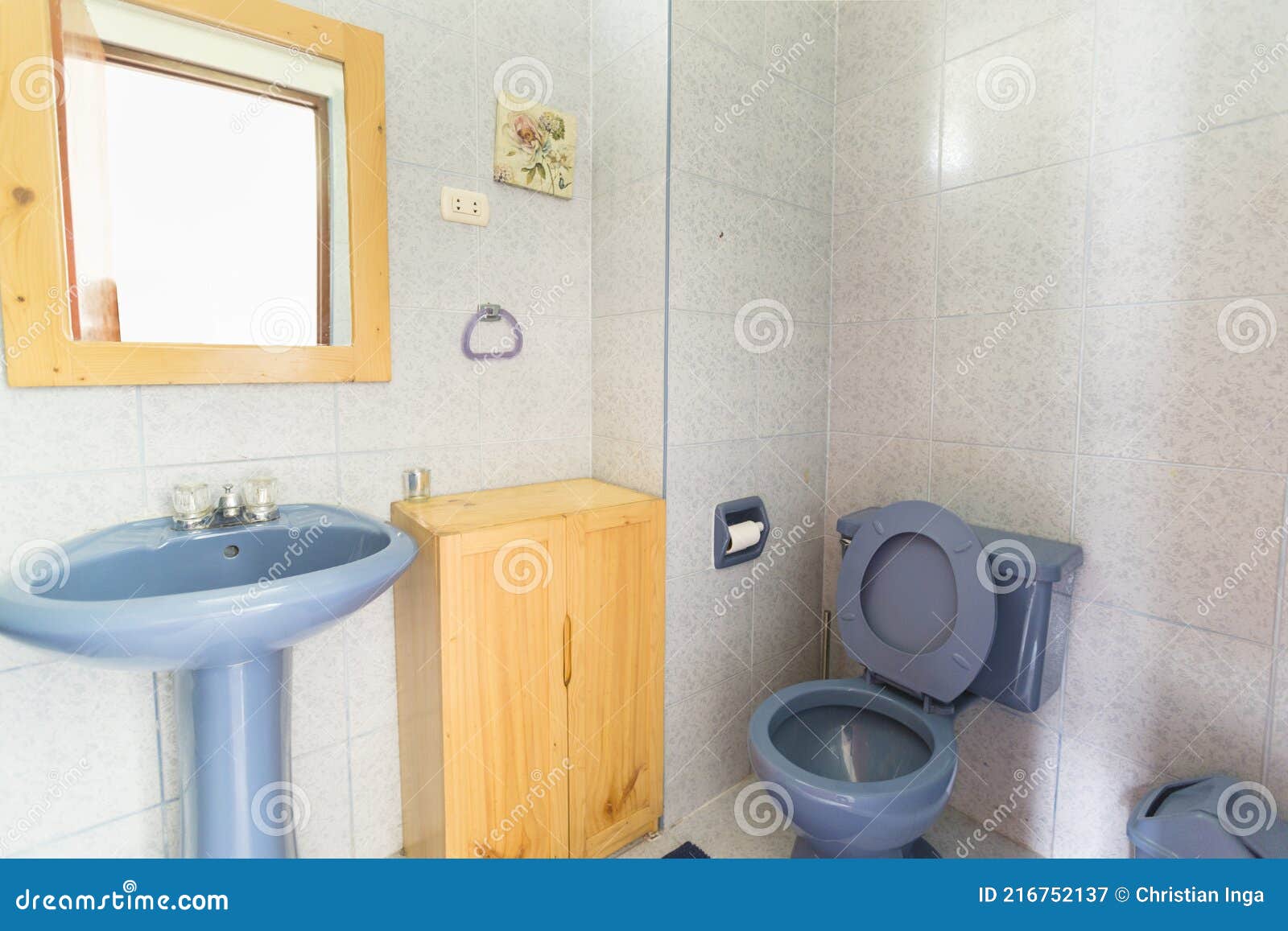 Image of the Interior of a Bathroom and Elements Stock Image - Image of ...
