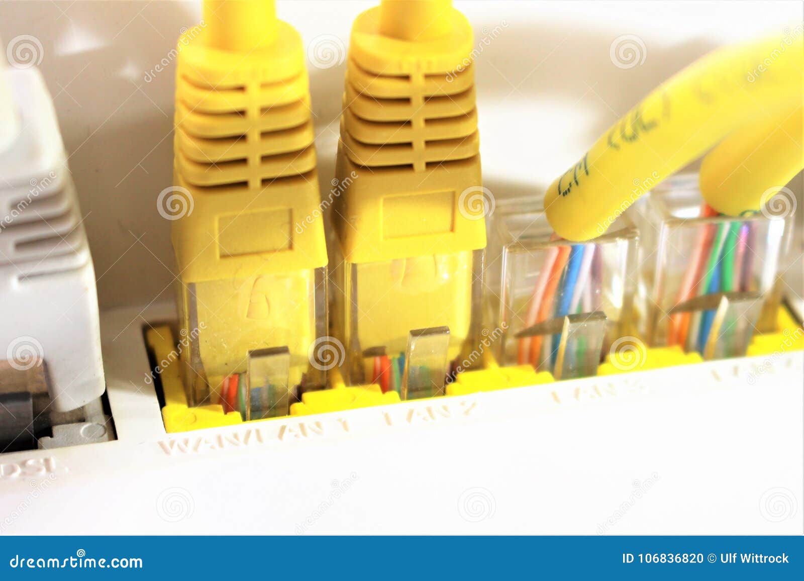 An Image of a Internet Connection,data, Network Stock Photo - Image of ...