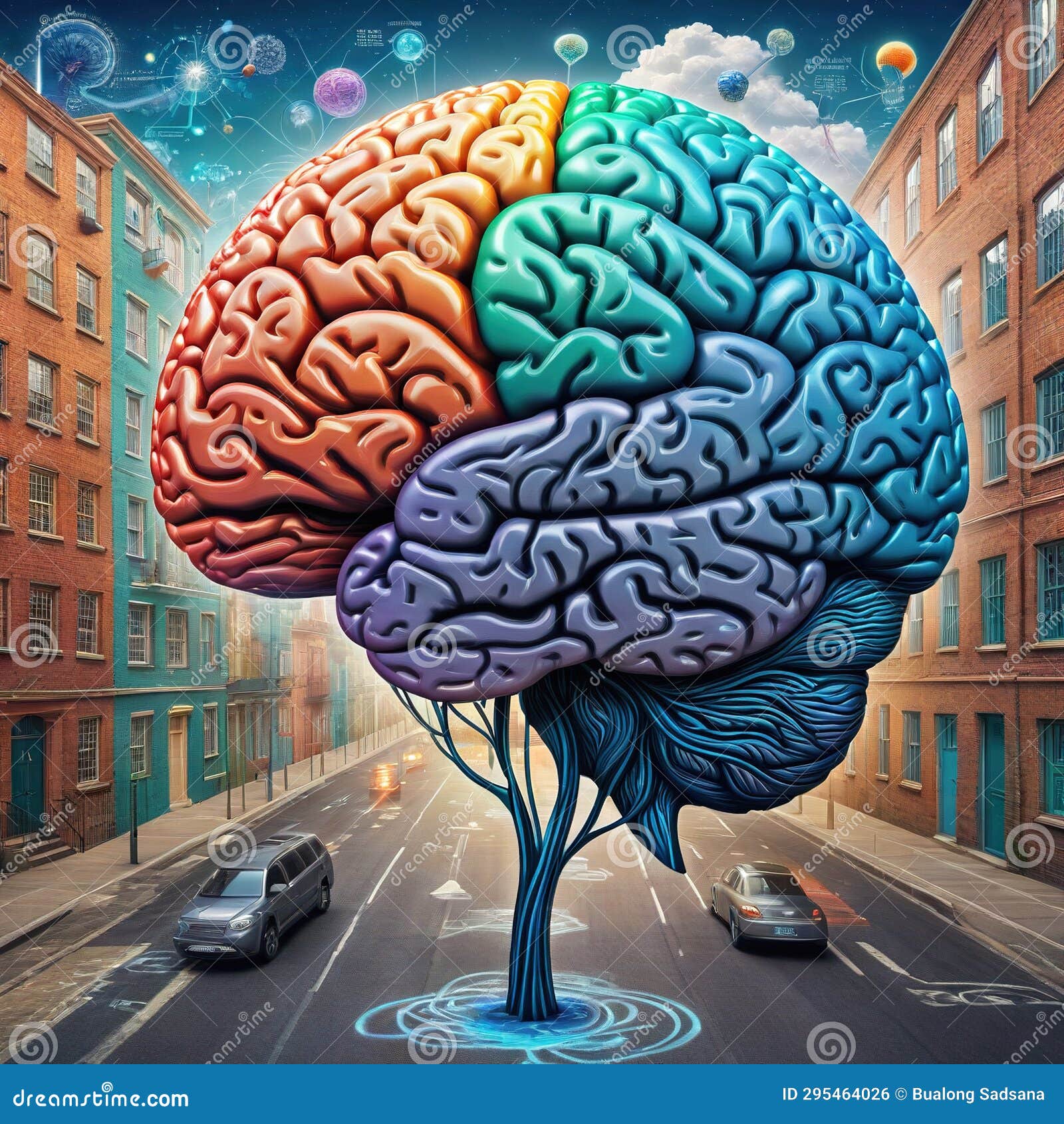 An Image of a Intricate Brain Representing Various Ways To Process ...