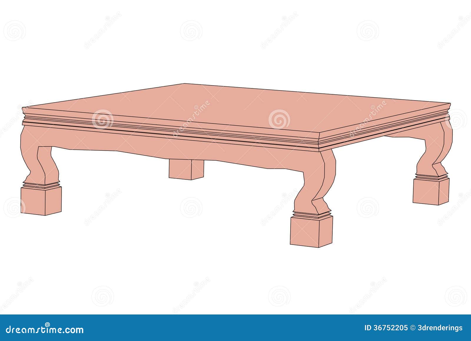Image of japanese table stock illustration. Illustration of japanese ...