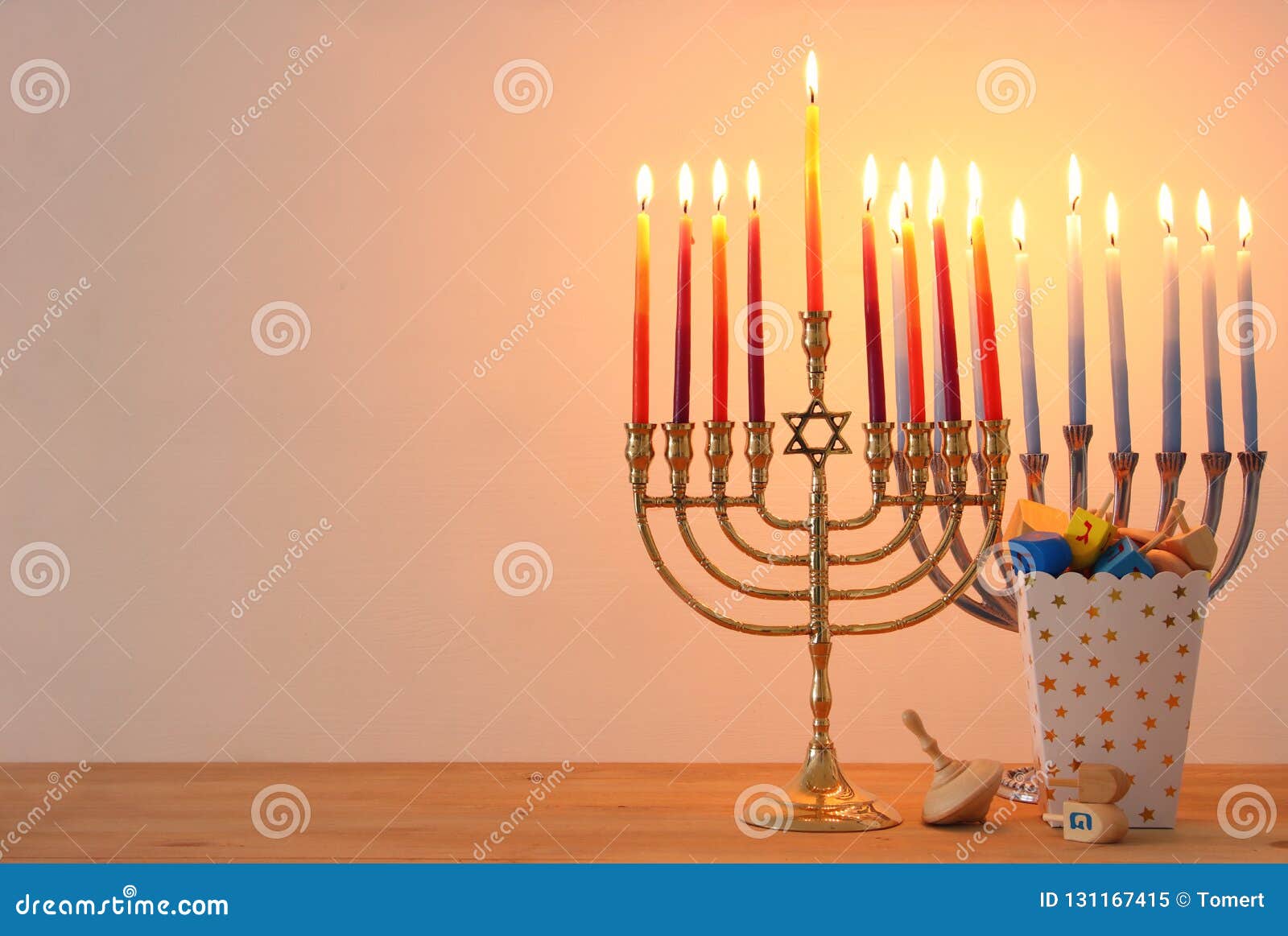 Image of Jewish Holiday Hanukkah Background Stock Image - Image of card ...