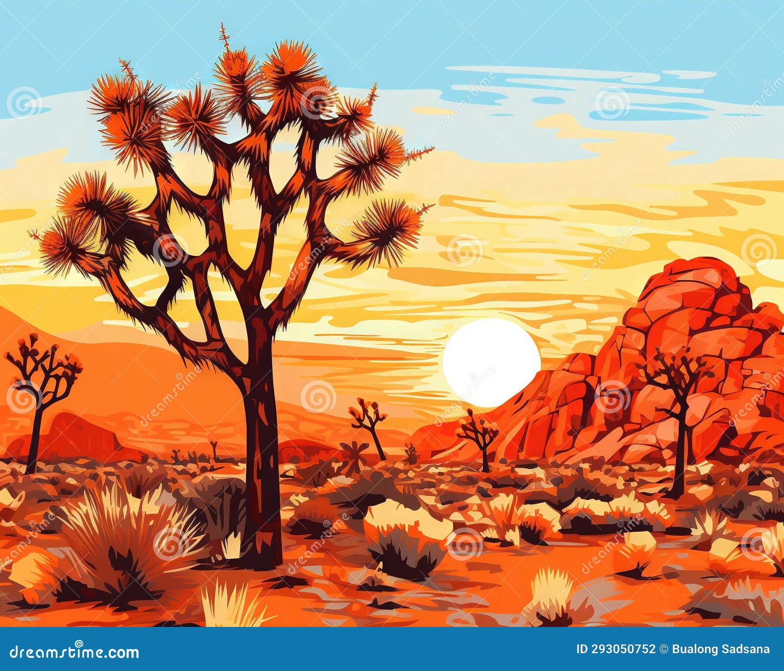 A Joshua Tree a Joshua Tree - Joshua Tree Tree Generative Tree ...
