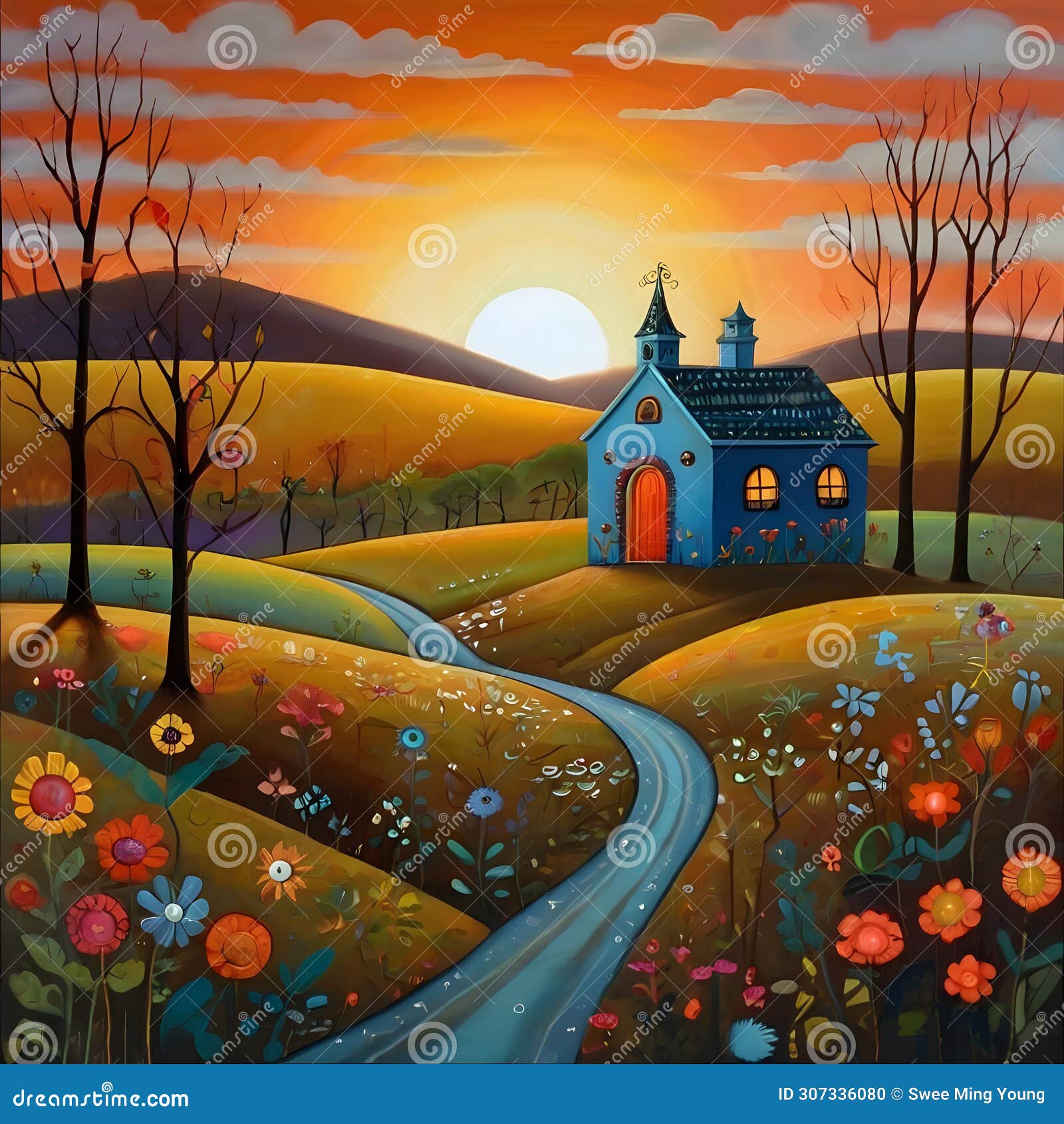 Image Of The Karla Gerard Style Mixed With Loish Style Of Pathway ...