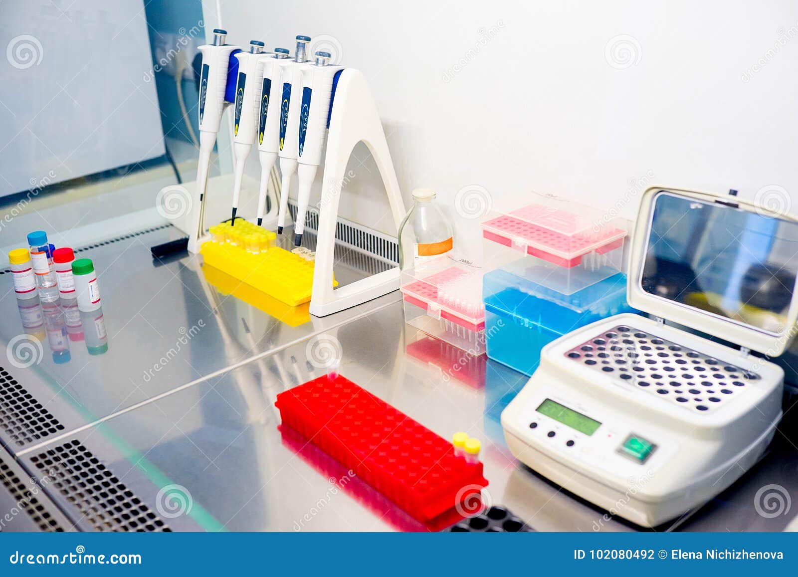 Laboratory in a clinic stock photo. Image of clinic - 102080492