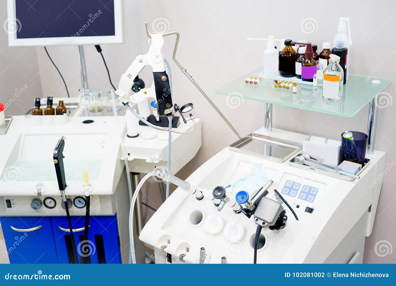 Laboratory in a clinic stock photo. Image of occupation - 102081002