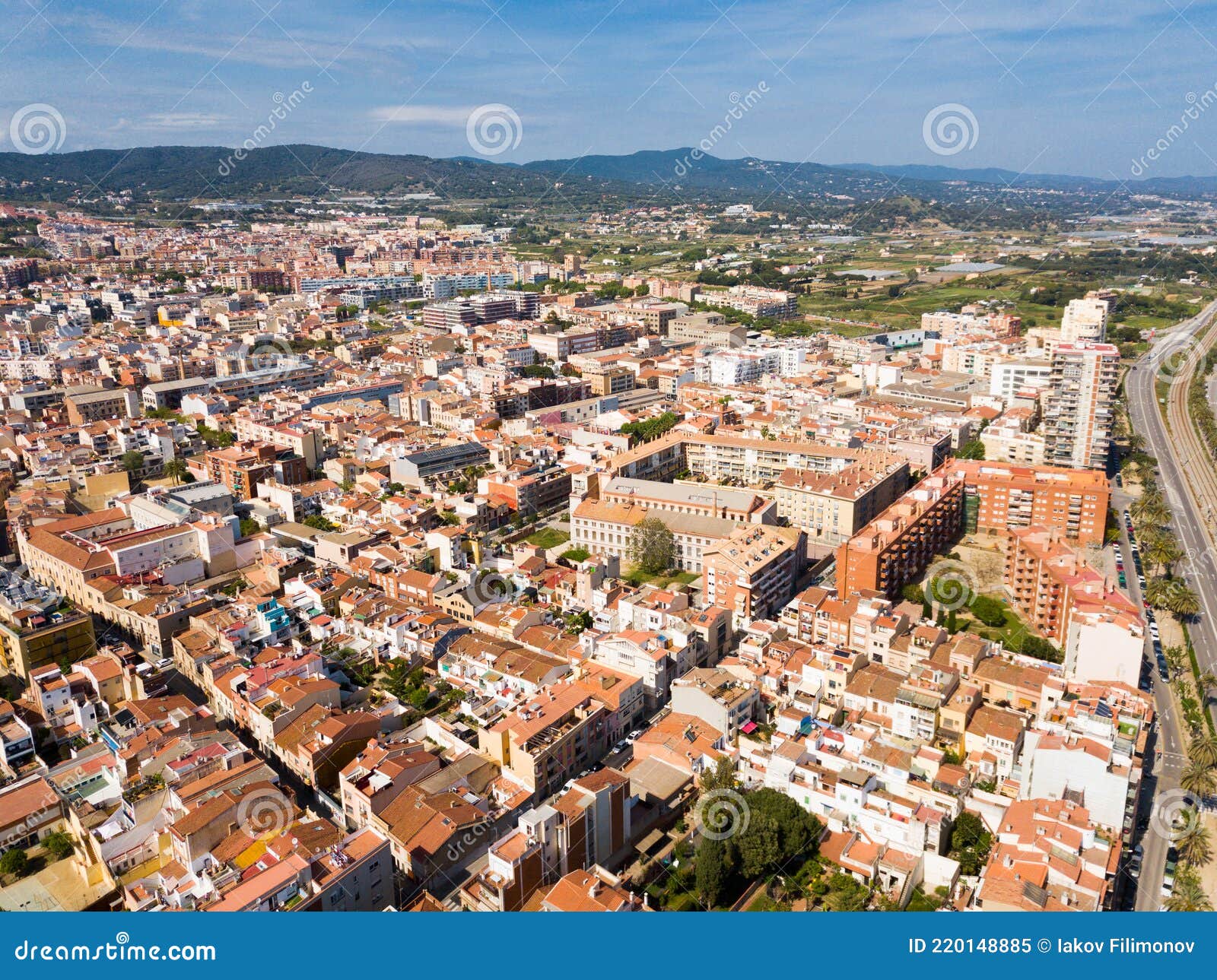 Image of Landscape of Mataro Stock Image - Image of recreation ...