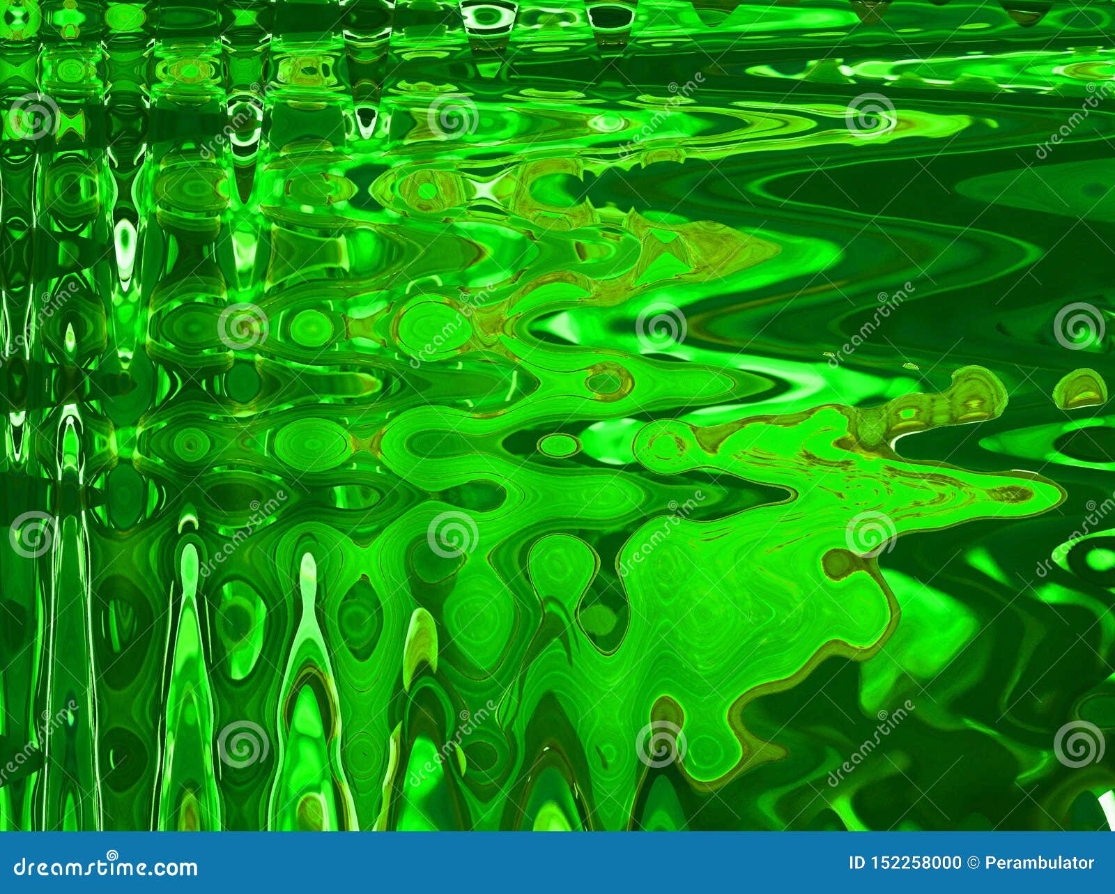 INSANE MOD GREEN MOLTEN PATTERN Stock Illustration - Illustration of ...