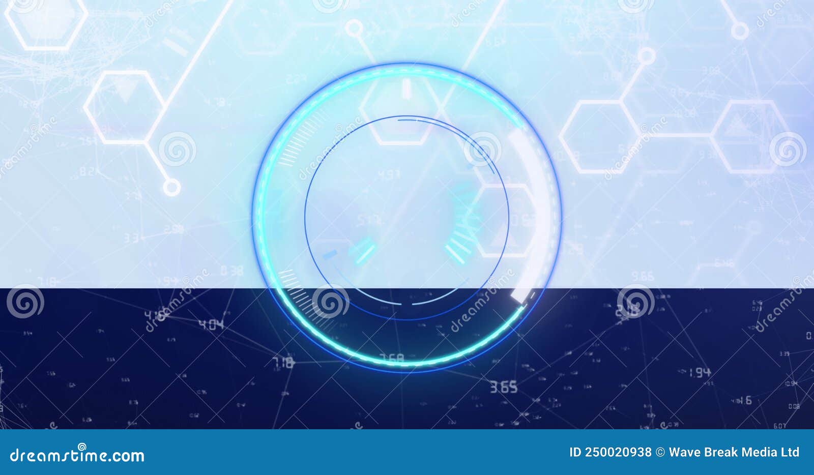 Processing Circle. Development Process. Buffer Timeline Chart. Business ...