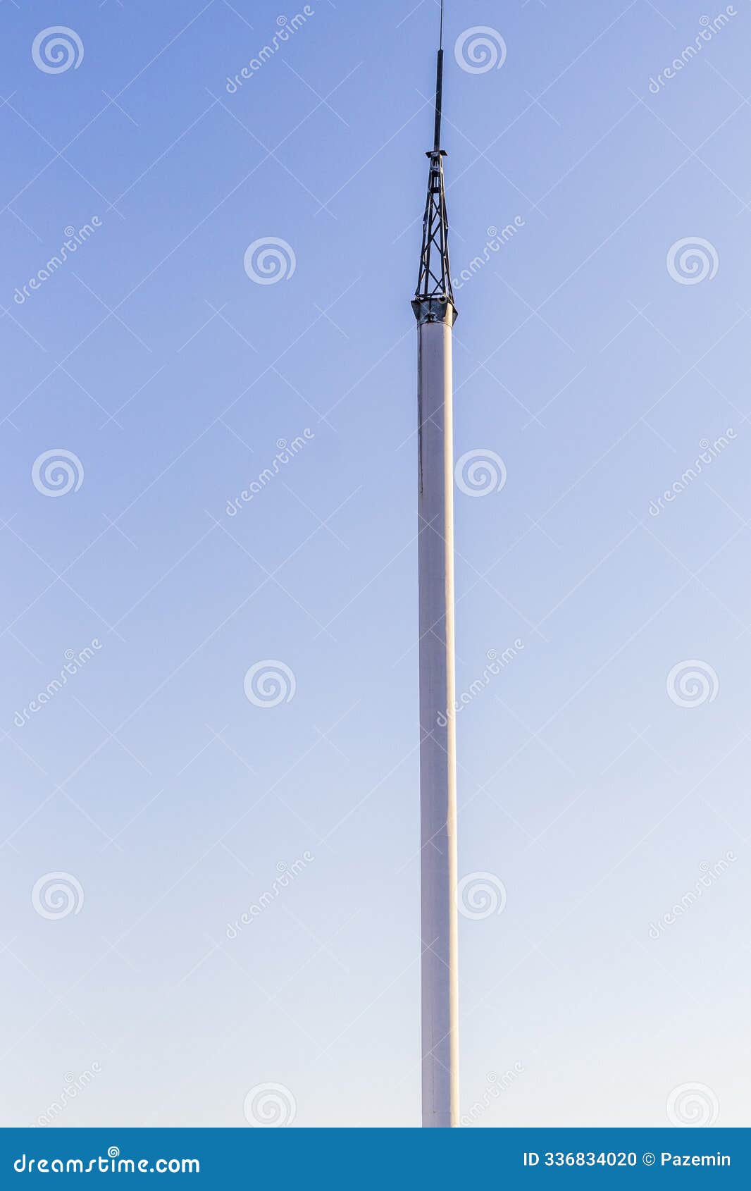 Image of the Lightning Rods at the Power Substation Stock Photo - Image ...