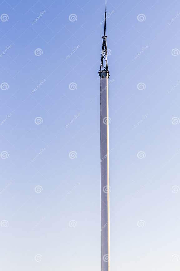Image of the Lightning Rods at the Power Substation Stock Photo - Image ...