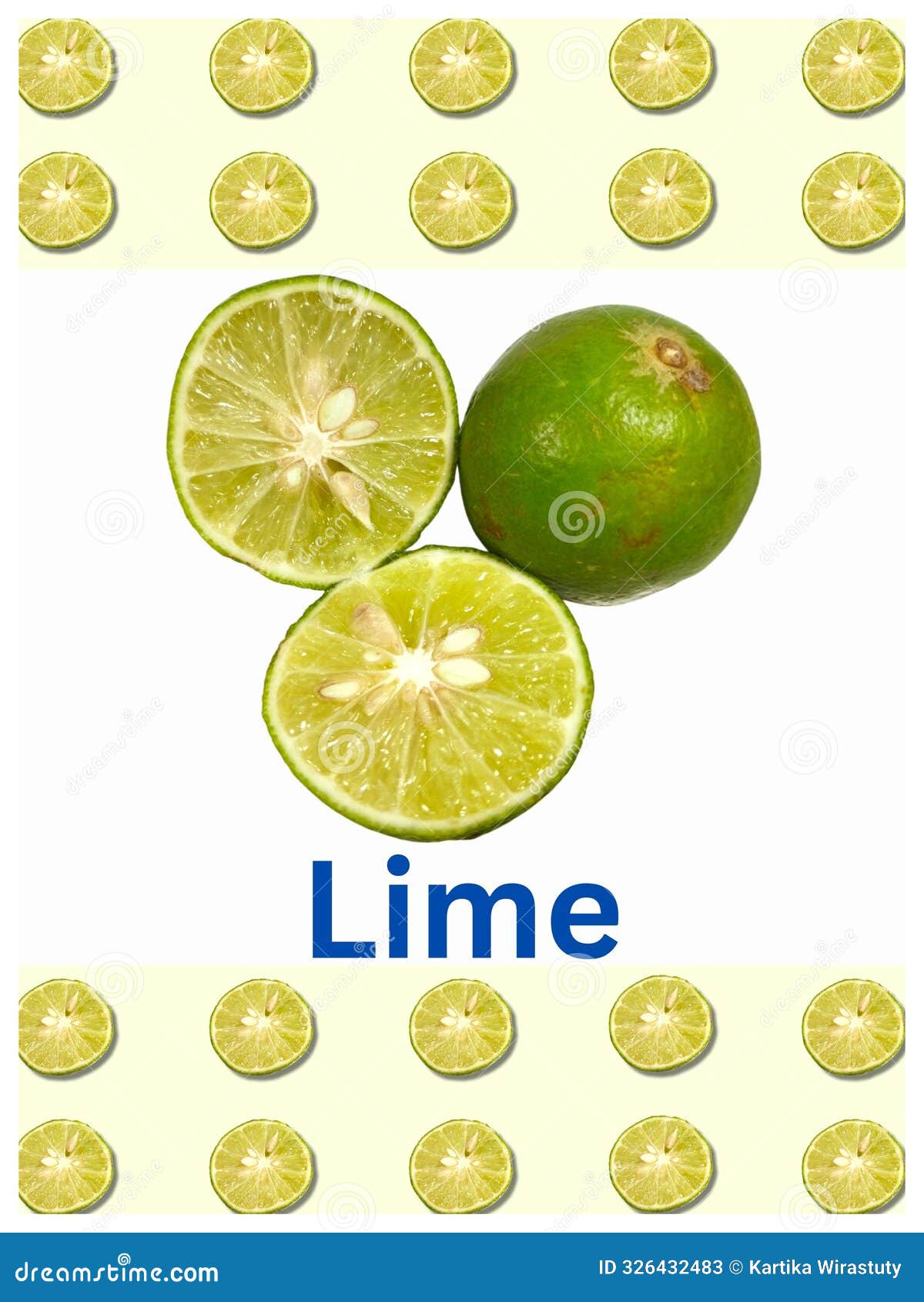 Image of Lime with Word "Lime" for Background Wallpaper Stock ...