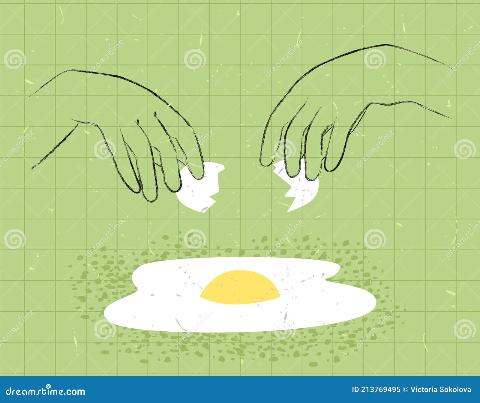 Breaking Egg For Cooking Set, 3D Realistic Sequence Game Animation Of ...