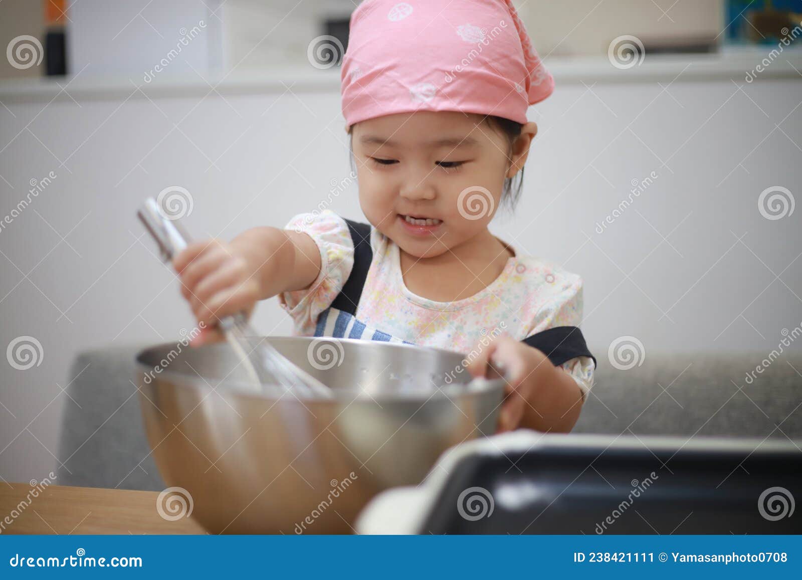 Image of a girl cooking stock image. Image of play, smiling - 238421111