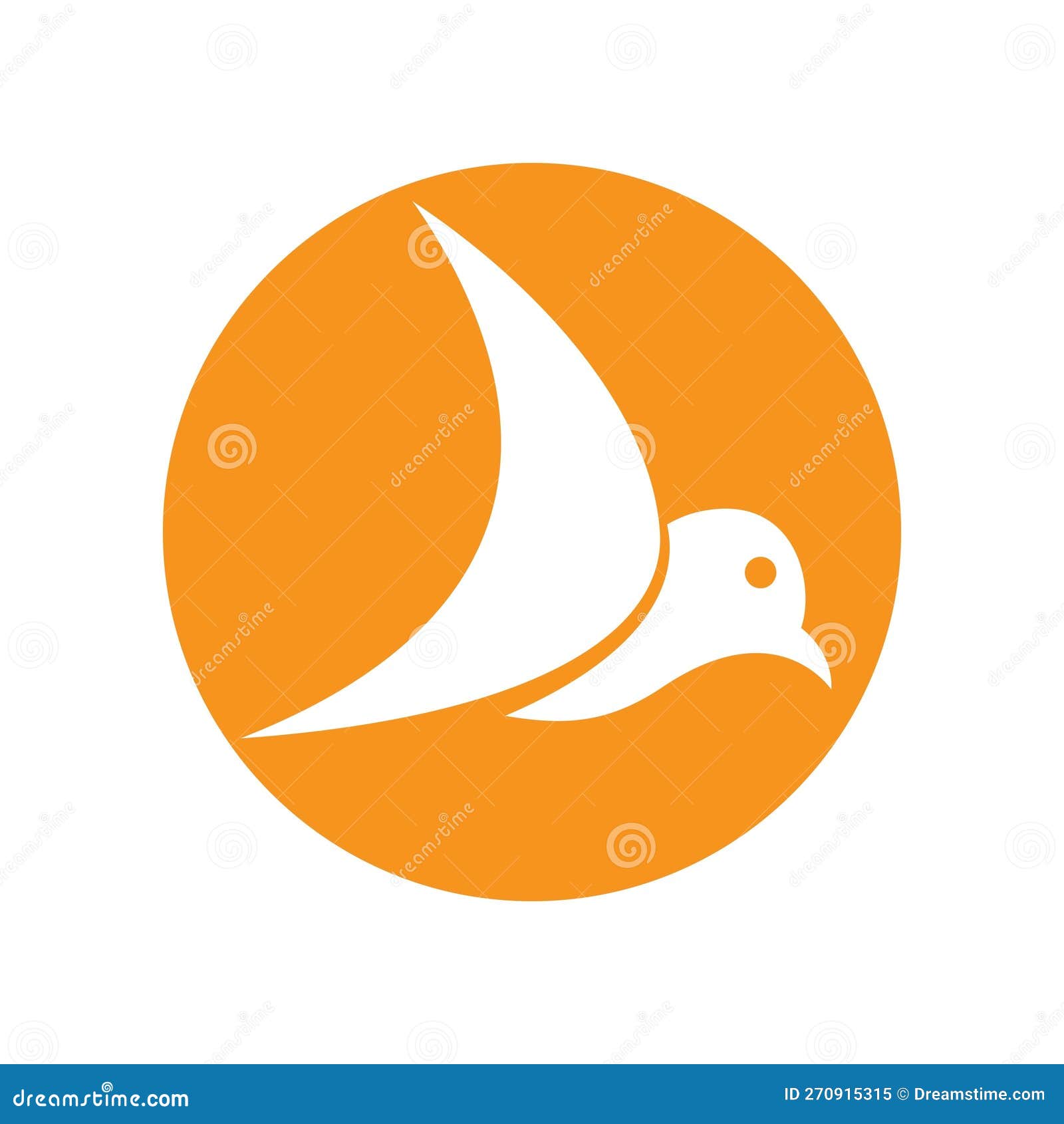 Image logo oiseau illustration de vecteur. Illustration du logo - 270915315