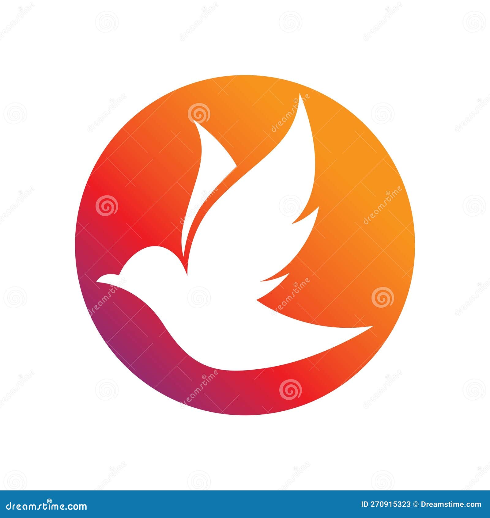 Image logo oiseau illustration de vecteur. Illustration du colombe ...