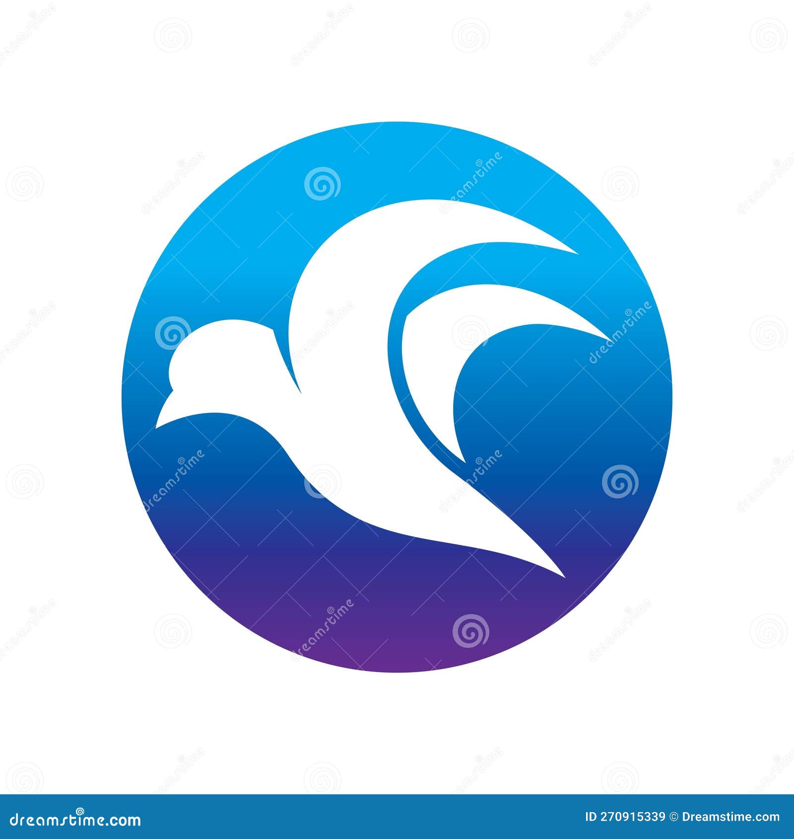 Image logo oiseau illustration de vecteur. Illustration du abstrait ...