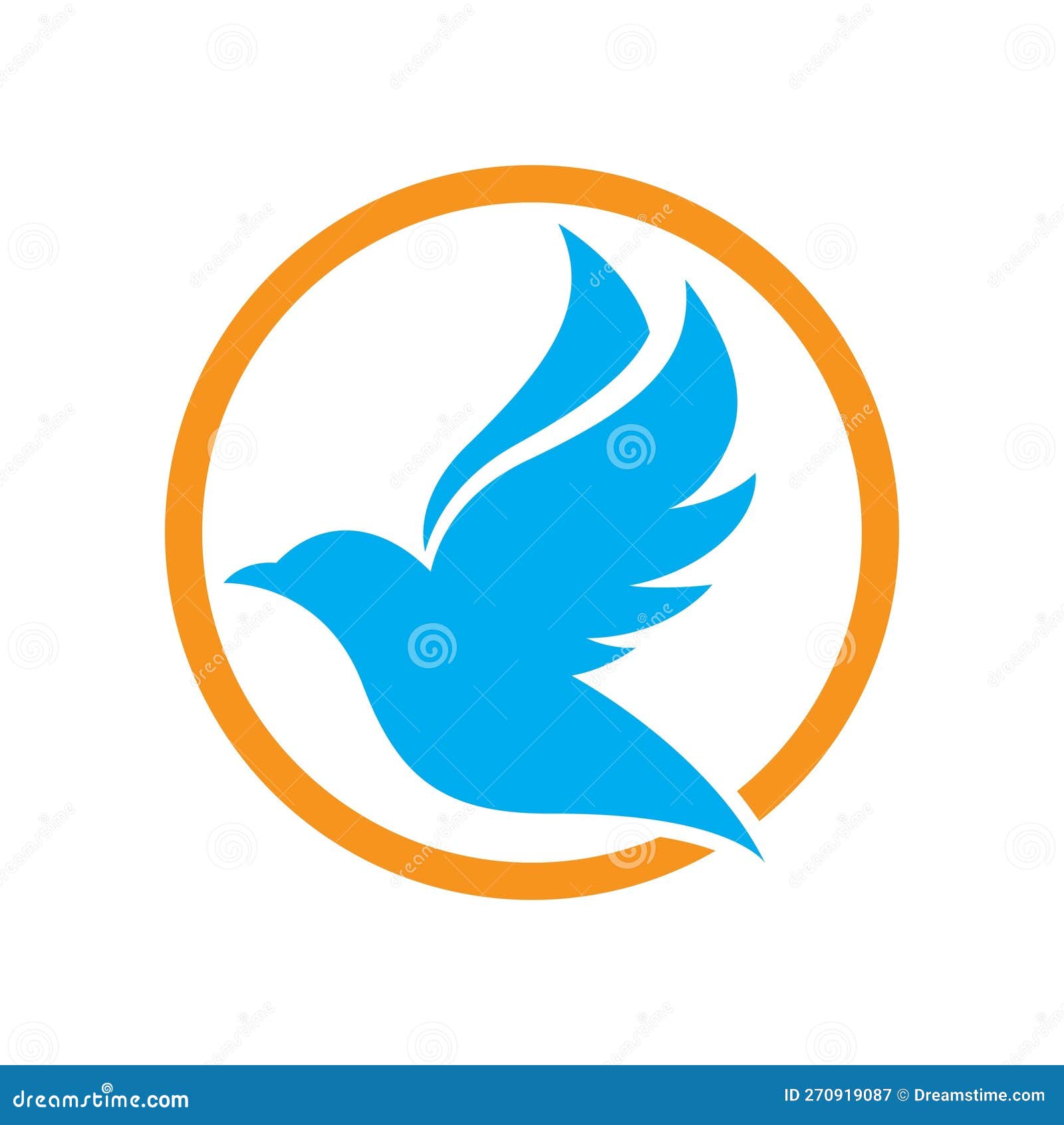 Image logo oiseau illustration de vecteur. Illustration du concept ...