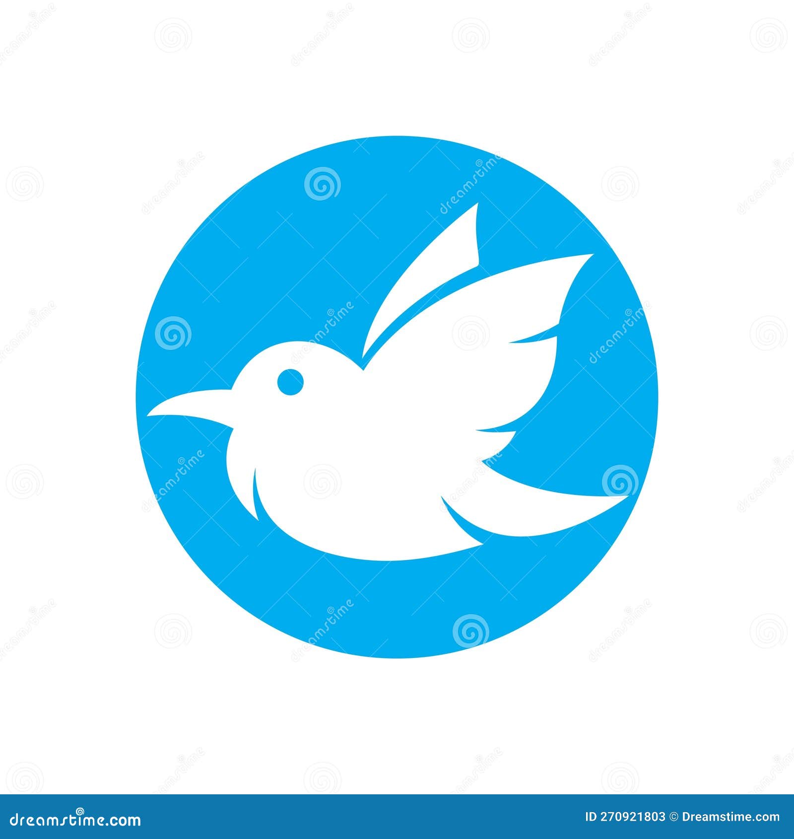 Image logo oiseau illustration de vecteur. Illustration du abstrait ...