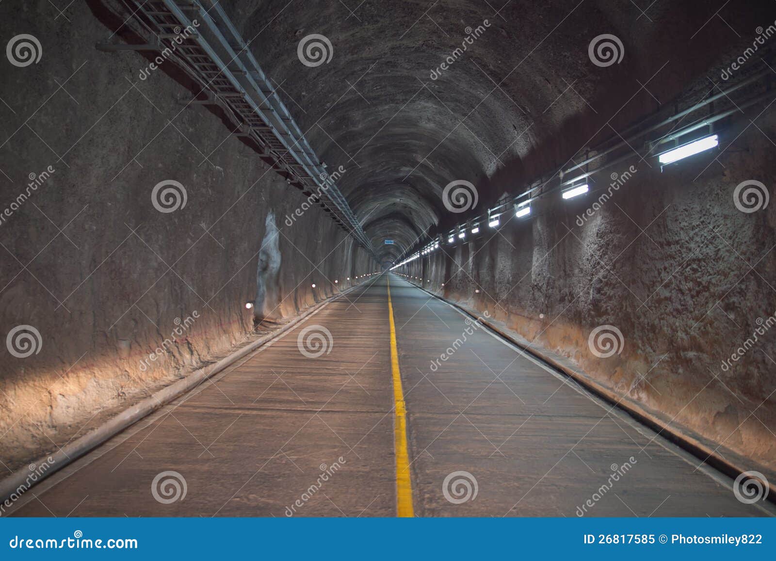 Image long tunnel stock image. Image of beautiful, underground - 26817585