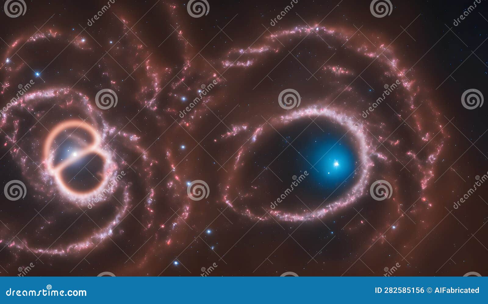 An Image of a Magically Enchanting Image of Two Spirals Stock ...