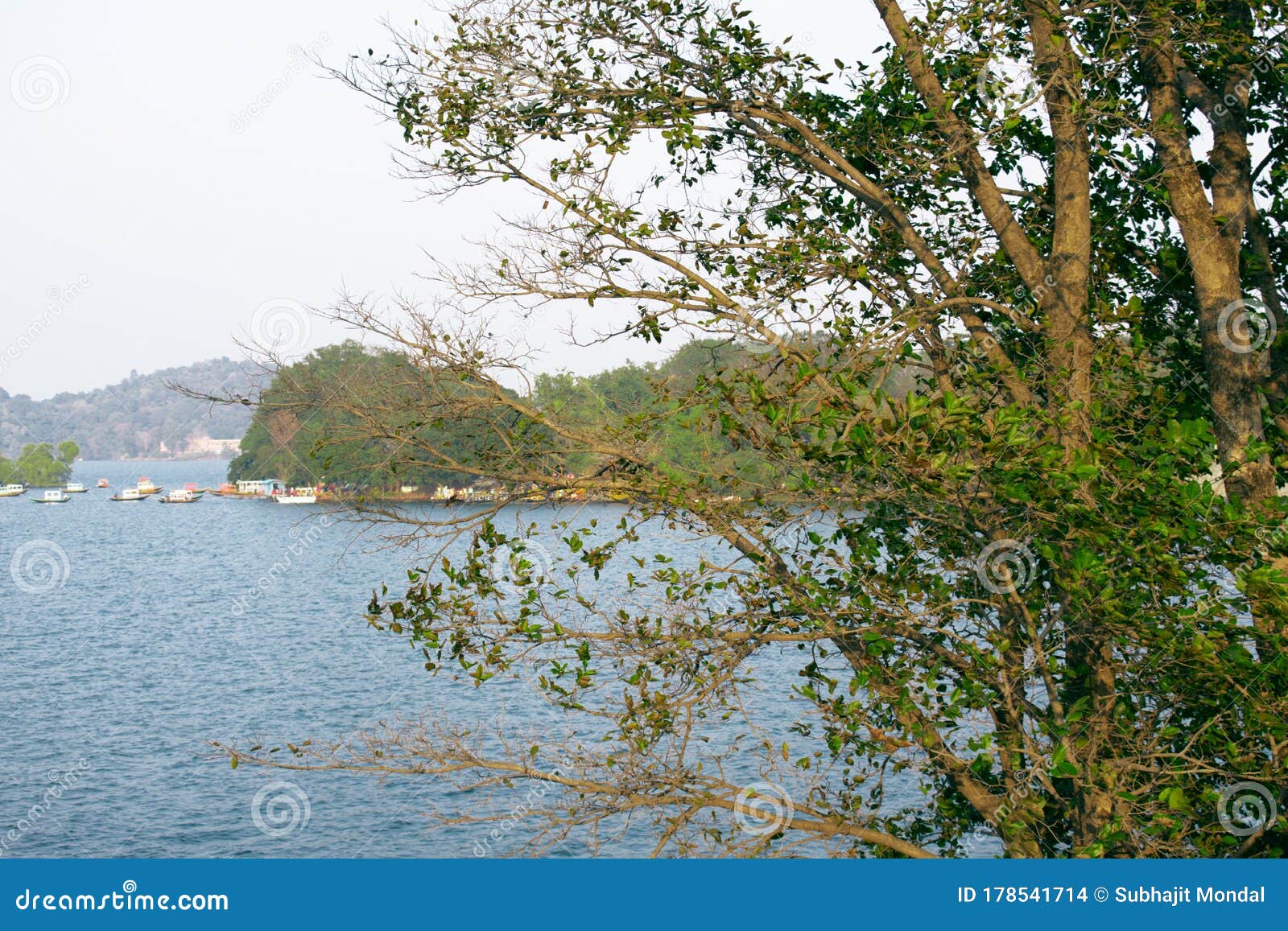 Image of Maithon Dam with Its Blue Water Flowing in West Bengal Stock ...