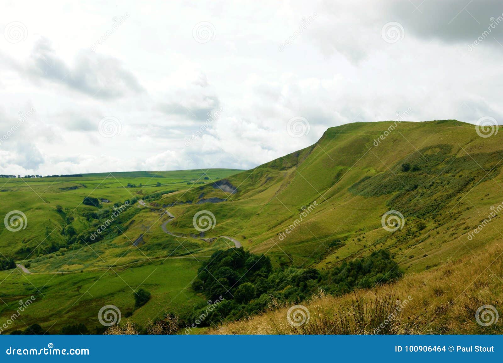 Mam Tor stock photo. Image of derbyshire, countryside - 100906464