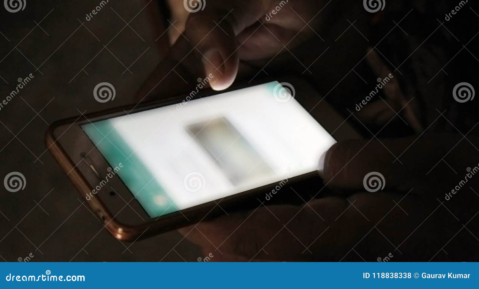 Man Using Whatsapp stock photo. Image of finger, passion - 118838338