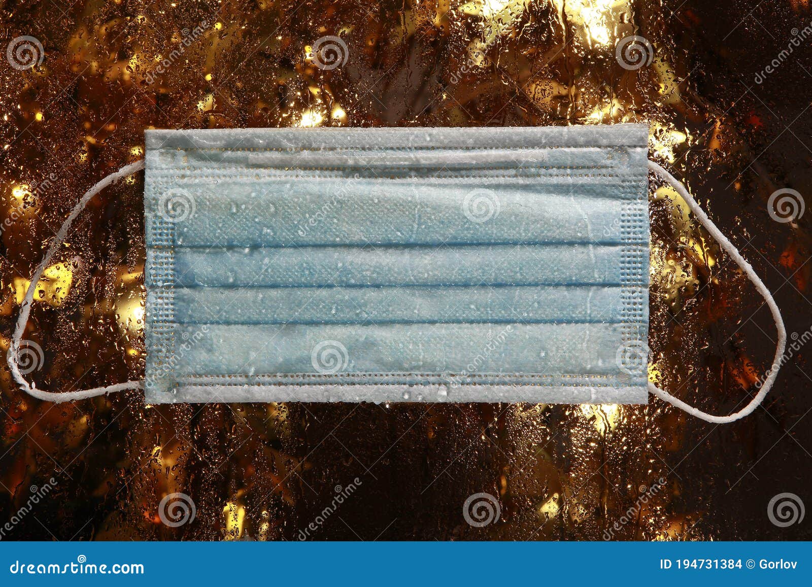 Image of mask water drop stock photo. Image of disease - 194731384