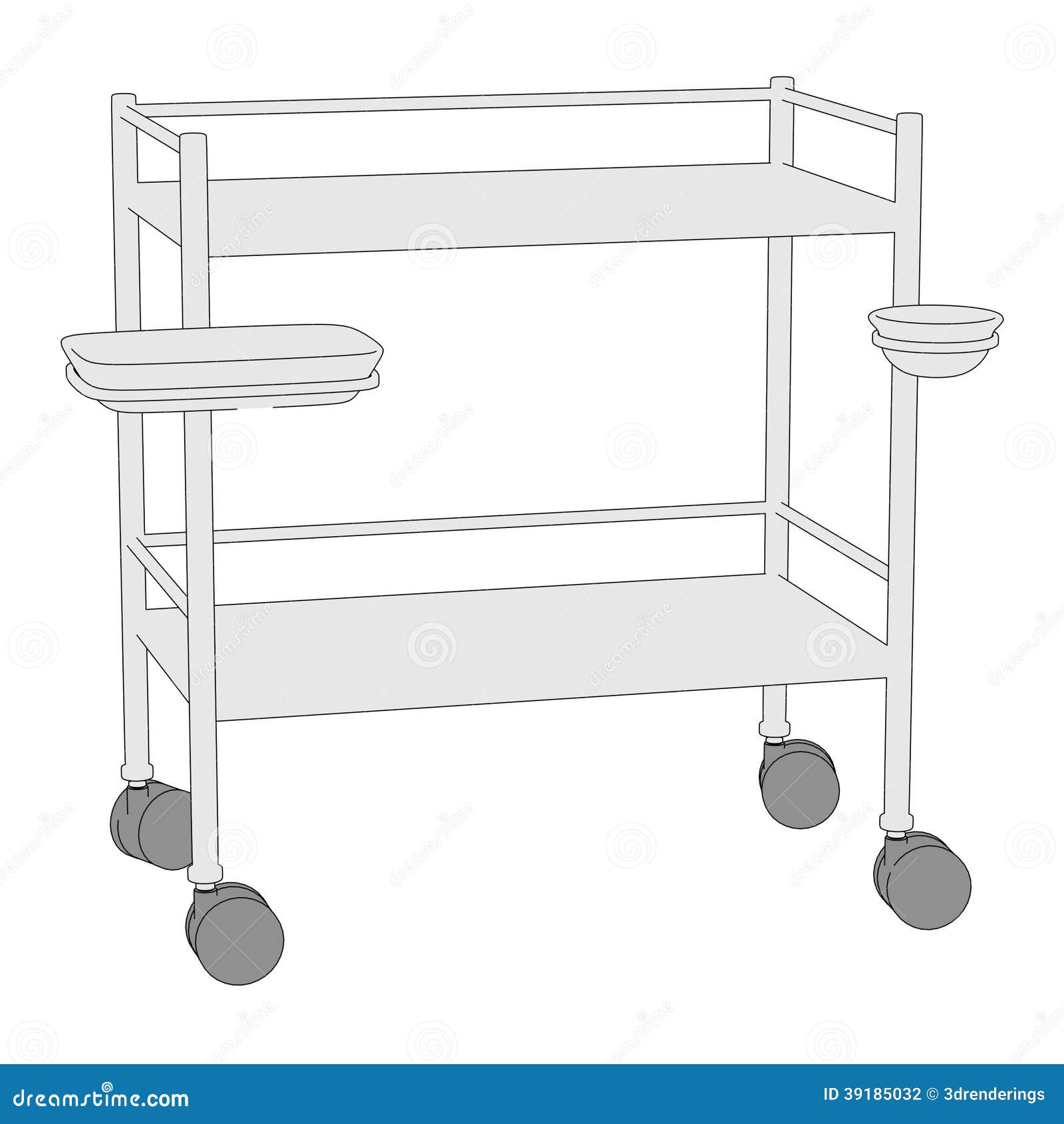 Image of medical table stock illustration. Illustration of cartoon ...