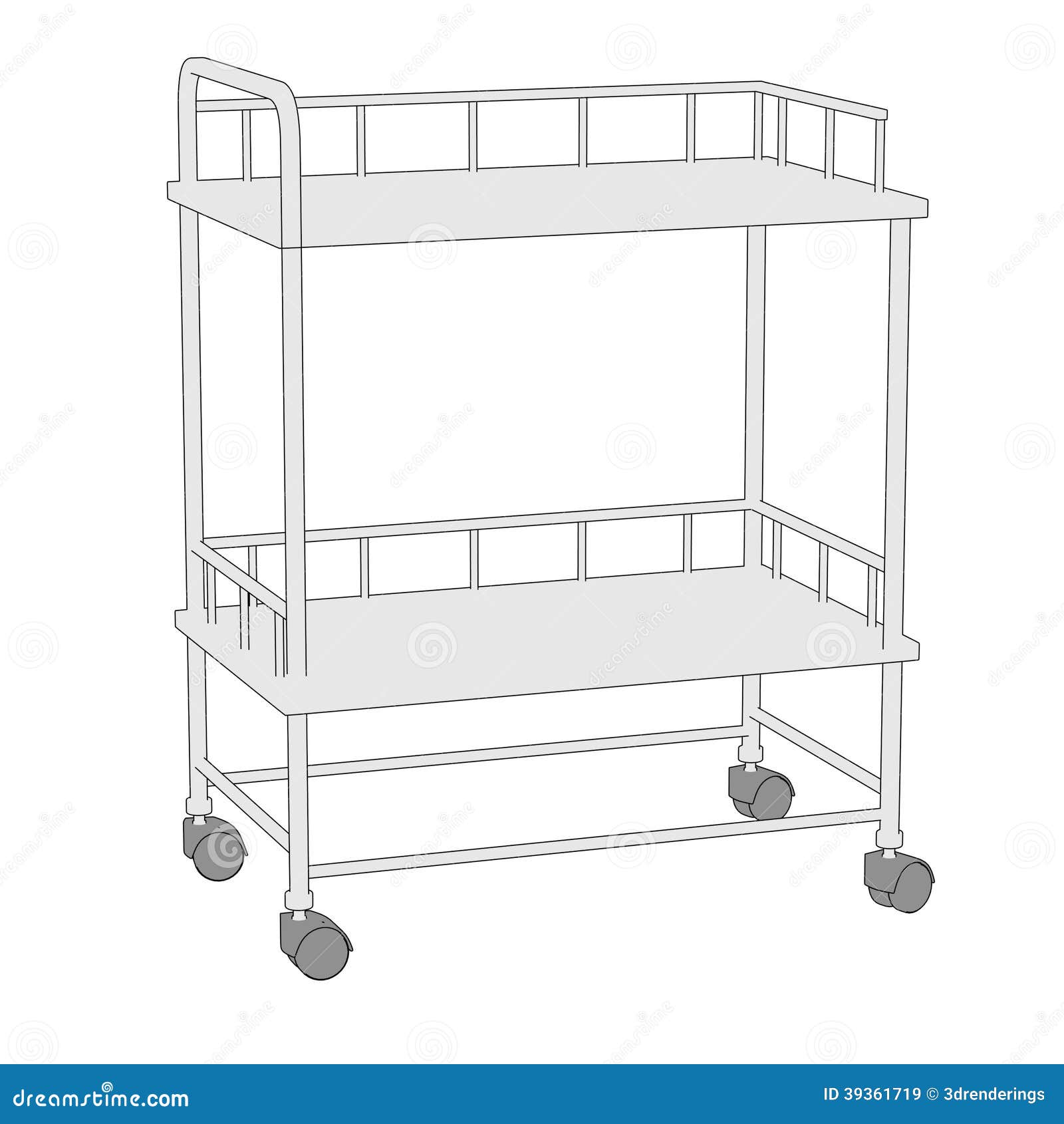 Image of medical table stock illustration. Illustration of storage ...