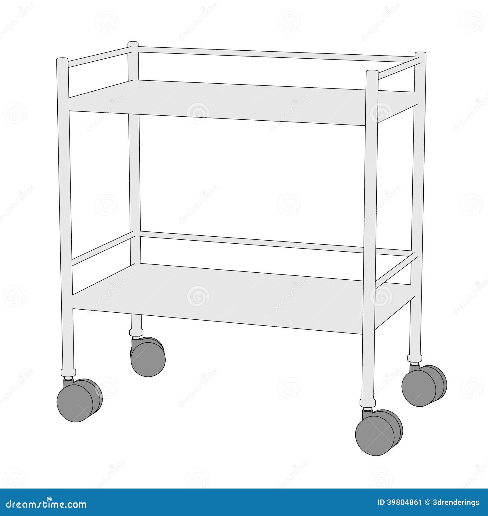 Image of medical table stock illustration. Illustration of storage ...