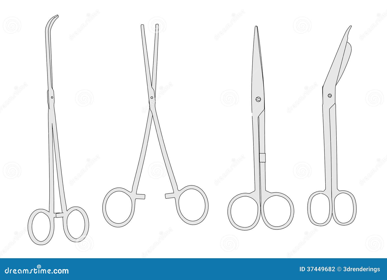 Image of medical tools stock illustration. Illustration of autopsy ...