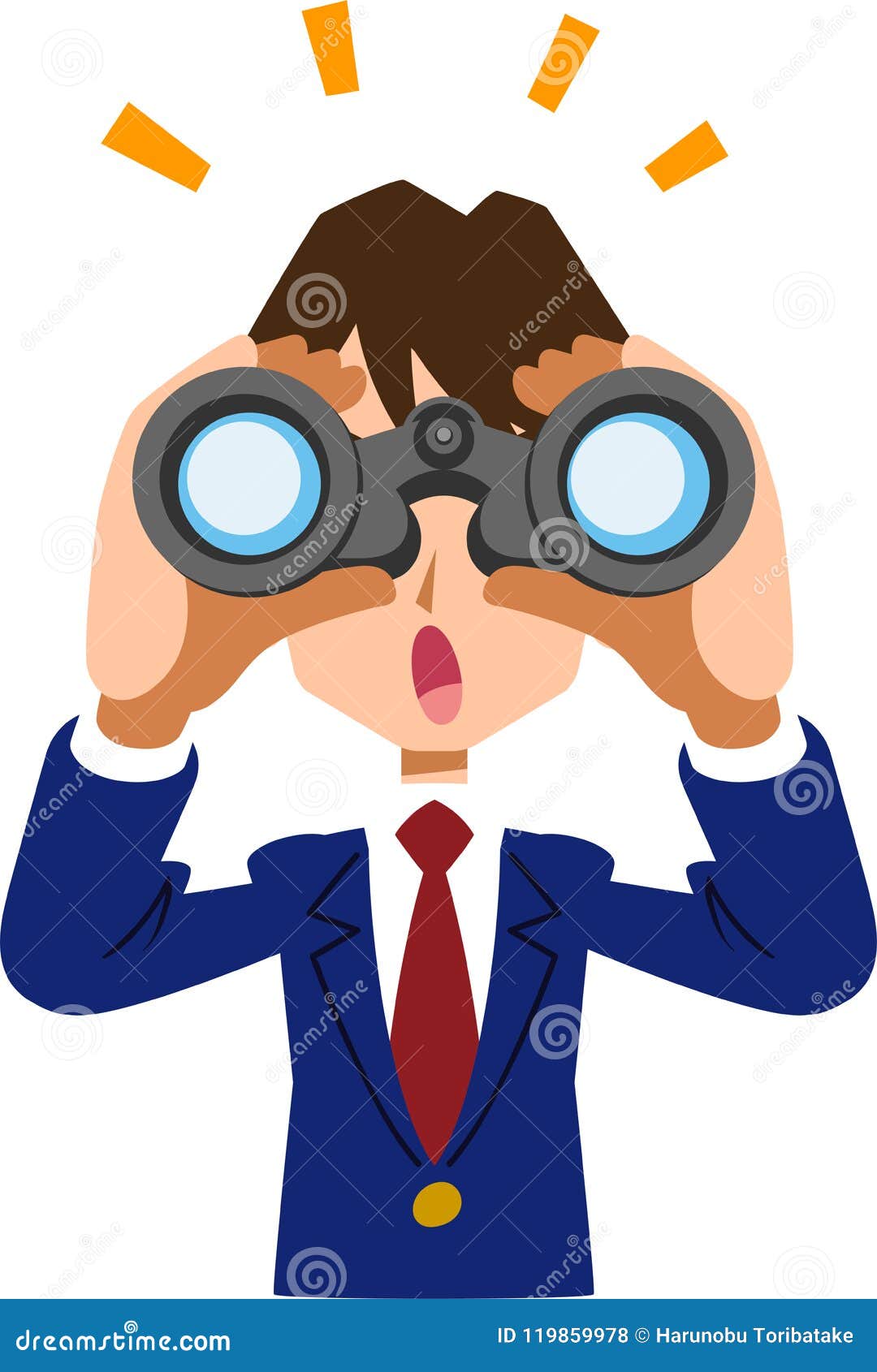 People Peering Through Curtain Window, Neighbor Spy And Watching Symbol ...