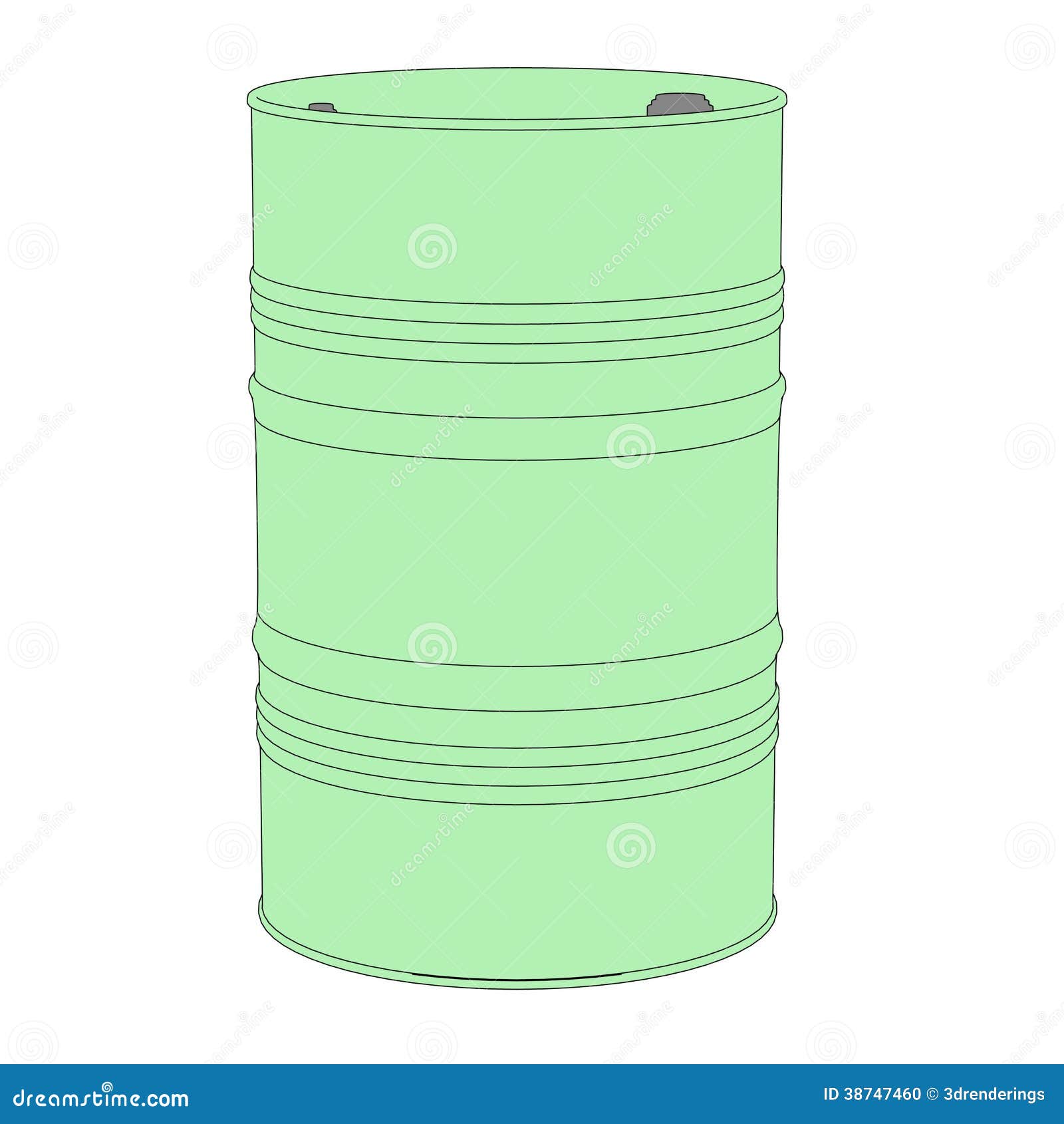 Image of metal barrel stock illustration. Illustration of wine - 38747460