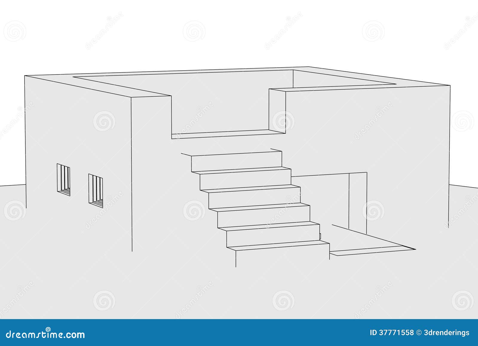 Image of military bunker stock illustration. Illustration of cartoon ...